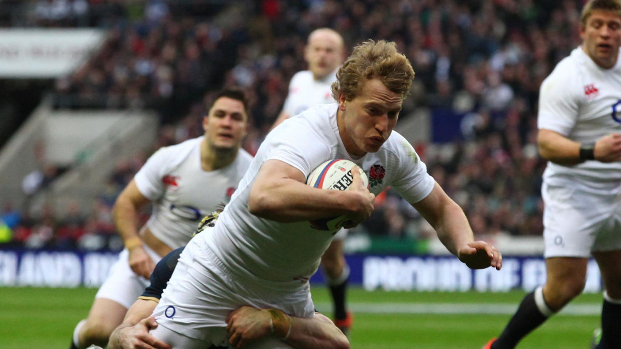England centre Billy Twelvetrees is relishing playing international ...