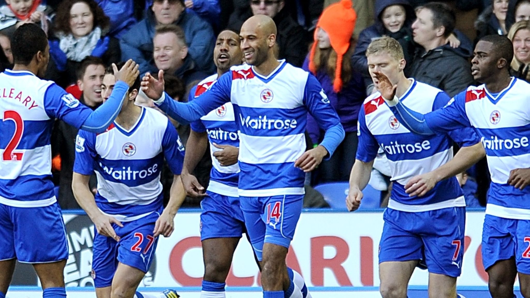 Jimmy Kebe scored in either half to seal a 2-1 win for Reading over ...
