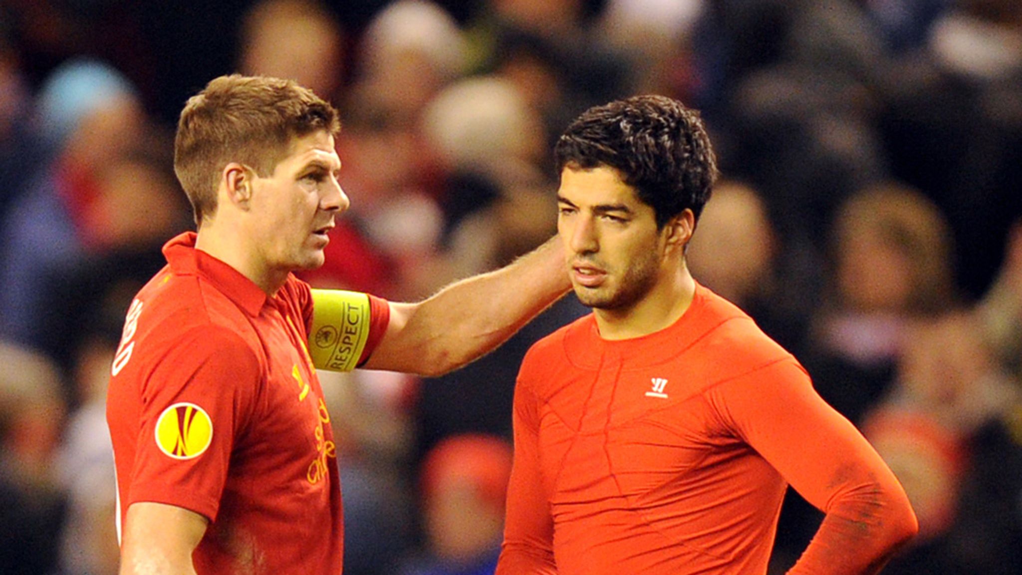 Premier League: Steven Gerrard calls on Luis Suarez to show loyalty to ...