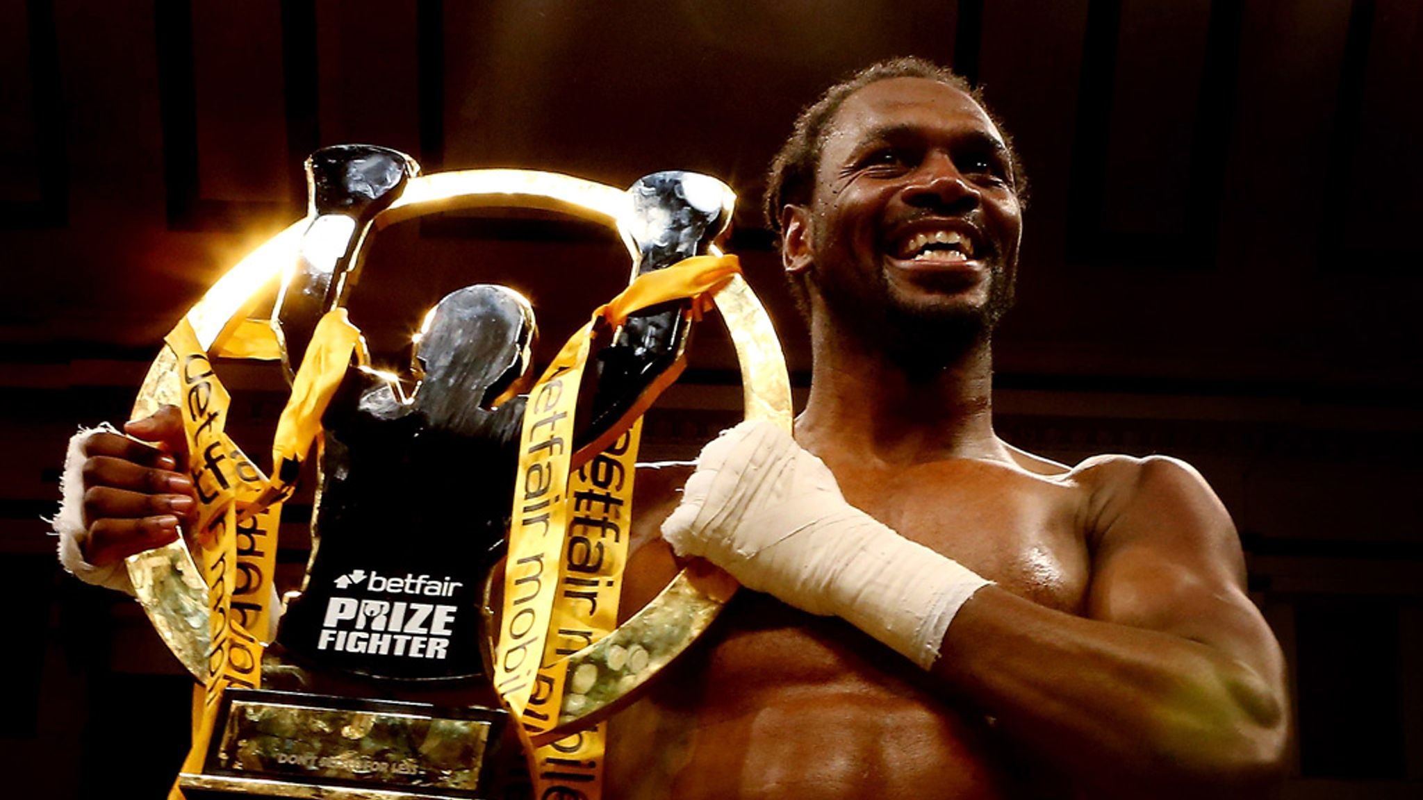 Prizefighter: Audley Harrison won international heavyweights at York ...