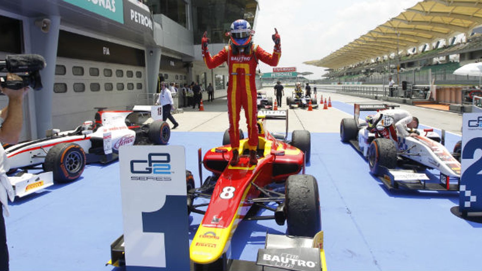 Racing Engineering's Fabio Leimer wins GP2 Feature Race in Malaysia ...