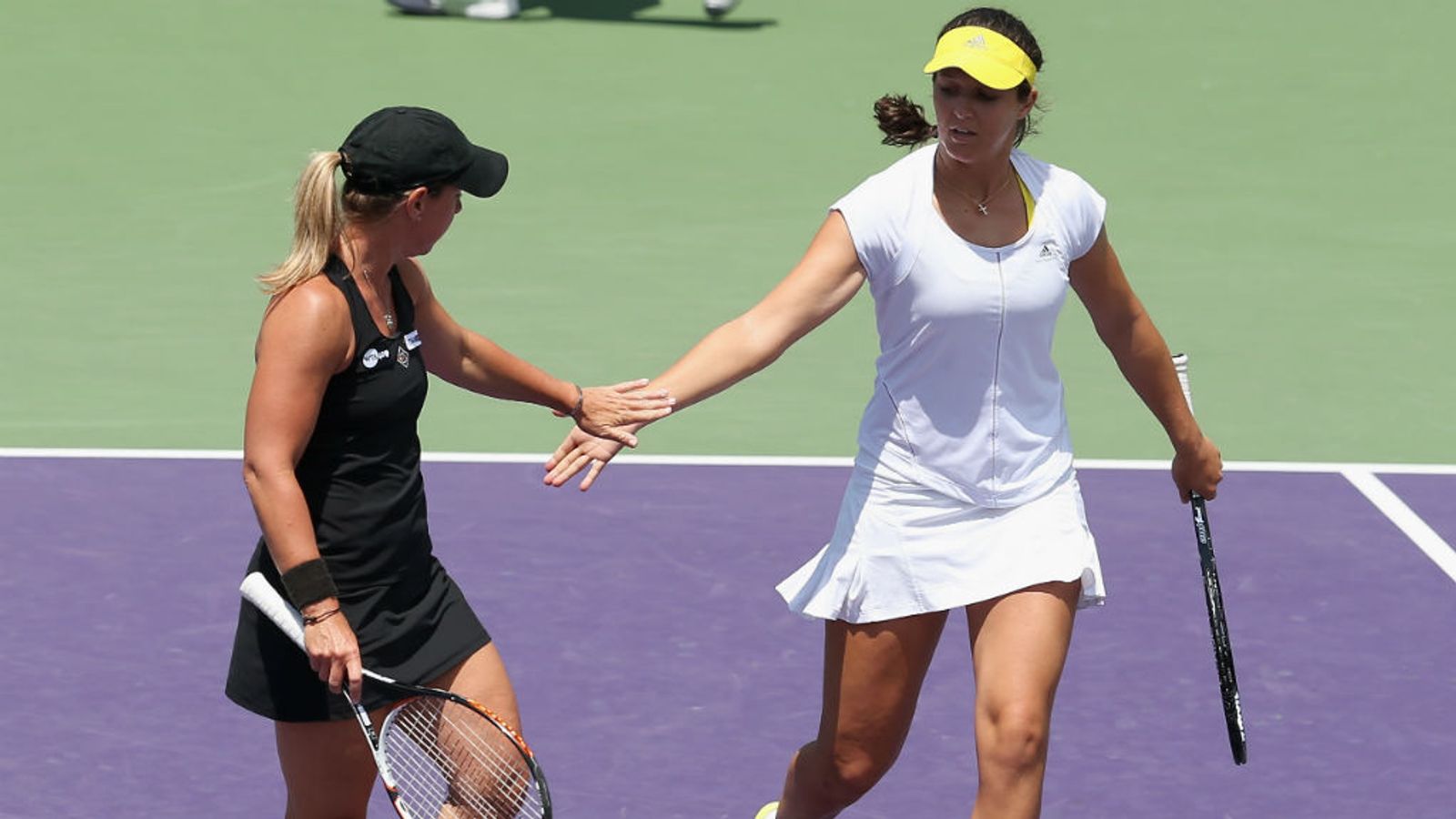 WTA Sony Open Tennis: Laura Robson in doubles final after shocking top ...