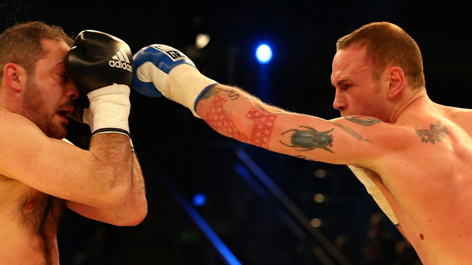 George Groves coasts to easy knockout win as Baker Barakat outclassed ...