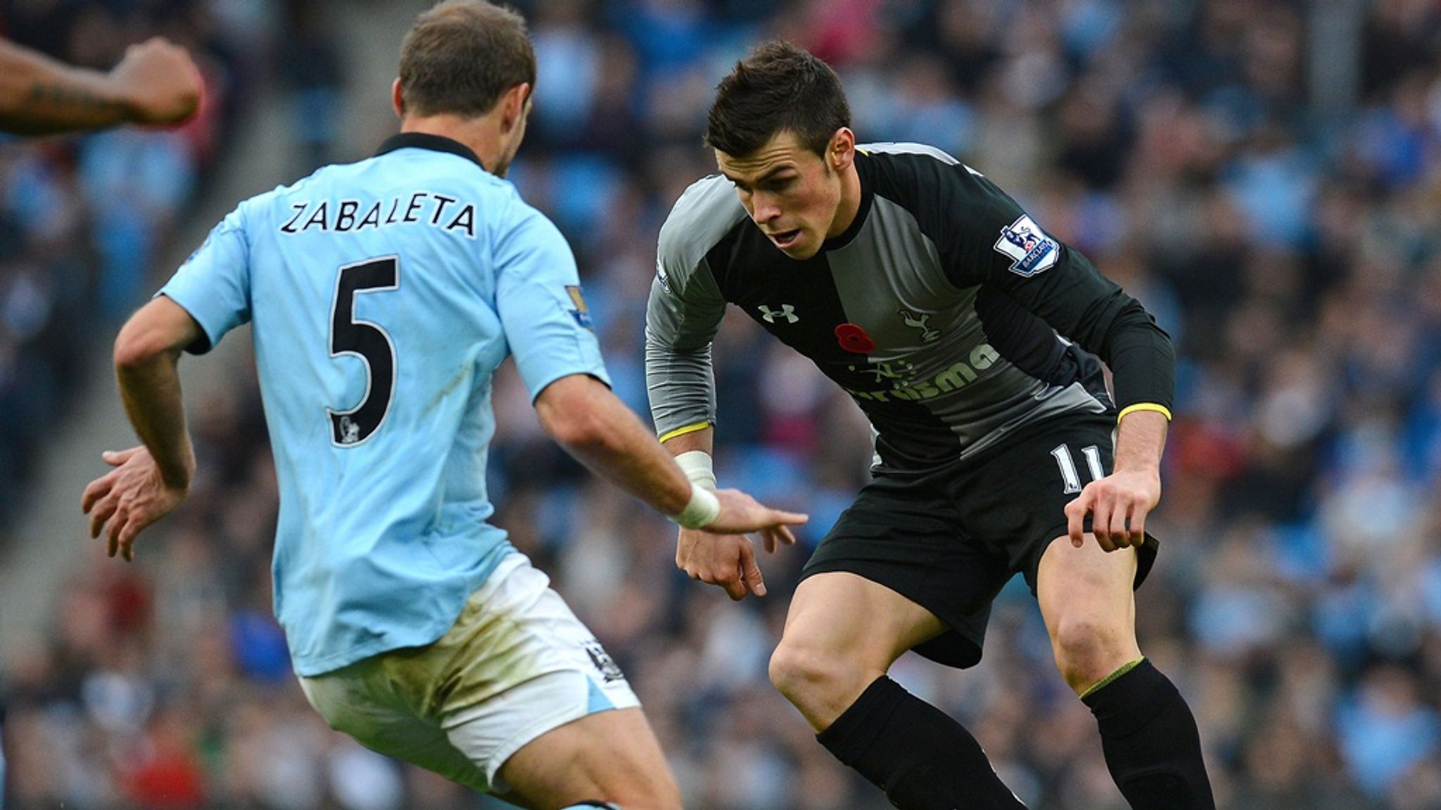 Gareth Bale is best player in the Premier League, says Pablo Zabaleta ...