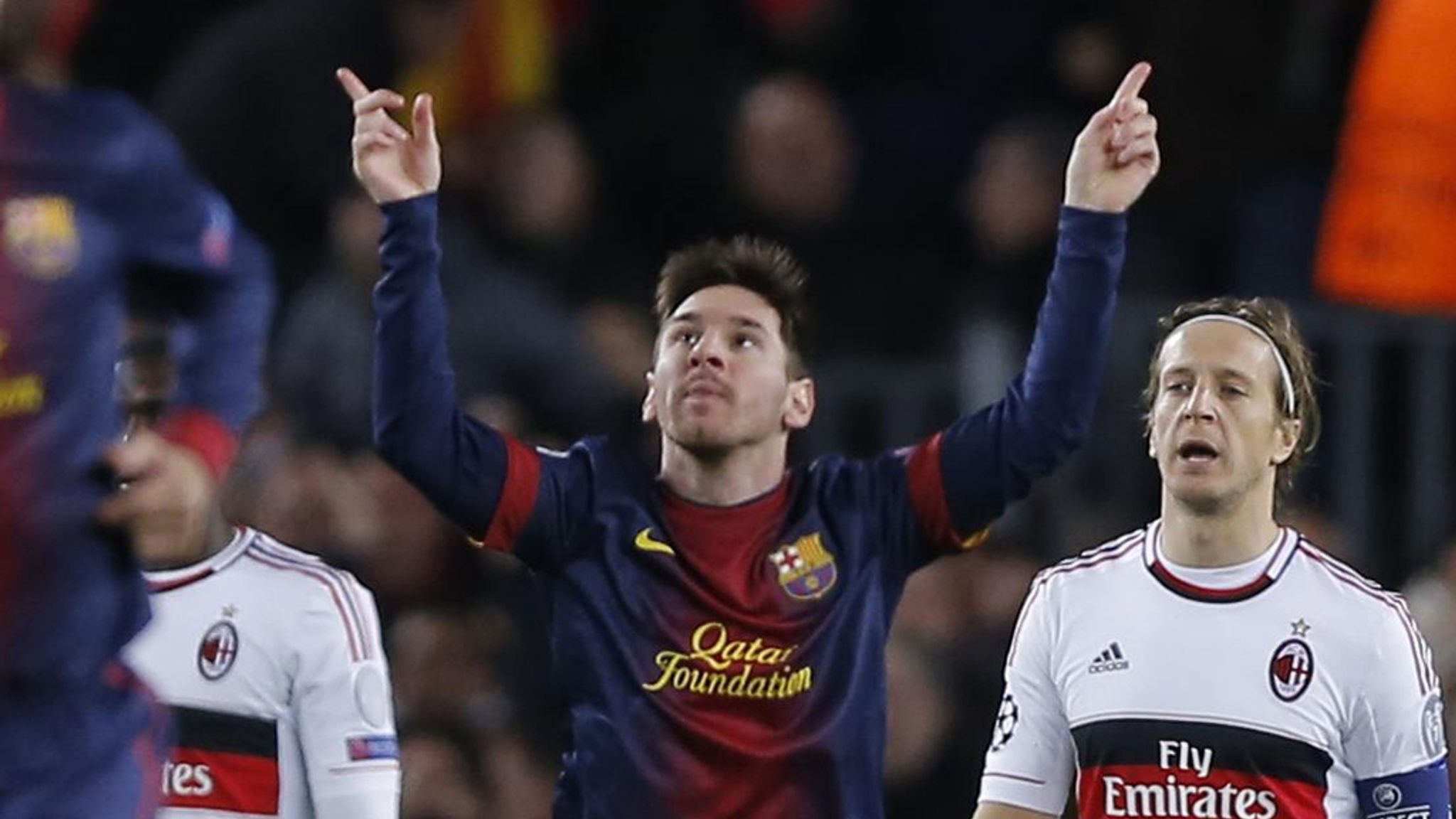Paris St Germain forward Lucas Moura describes Lionel Messi as a ...