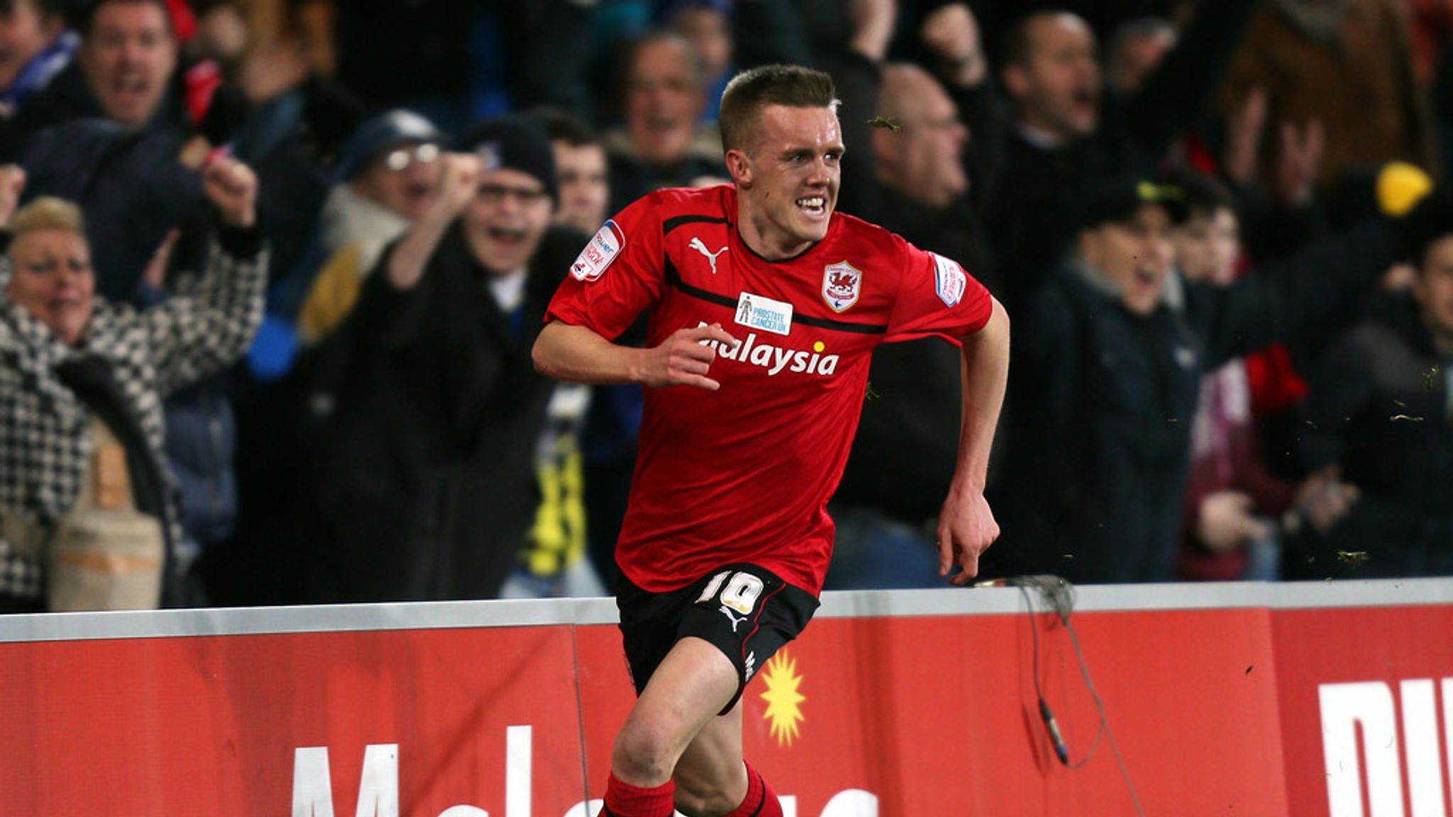 Craig Noone's late equaliser salvages 1-1 draw for Cardiff against ...