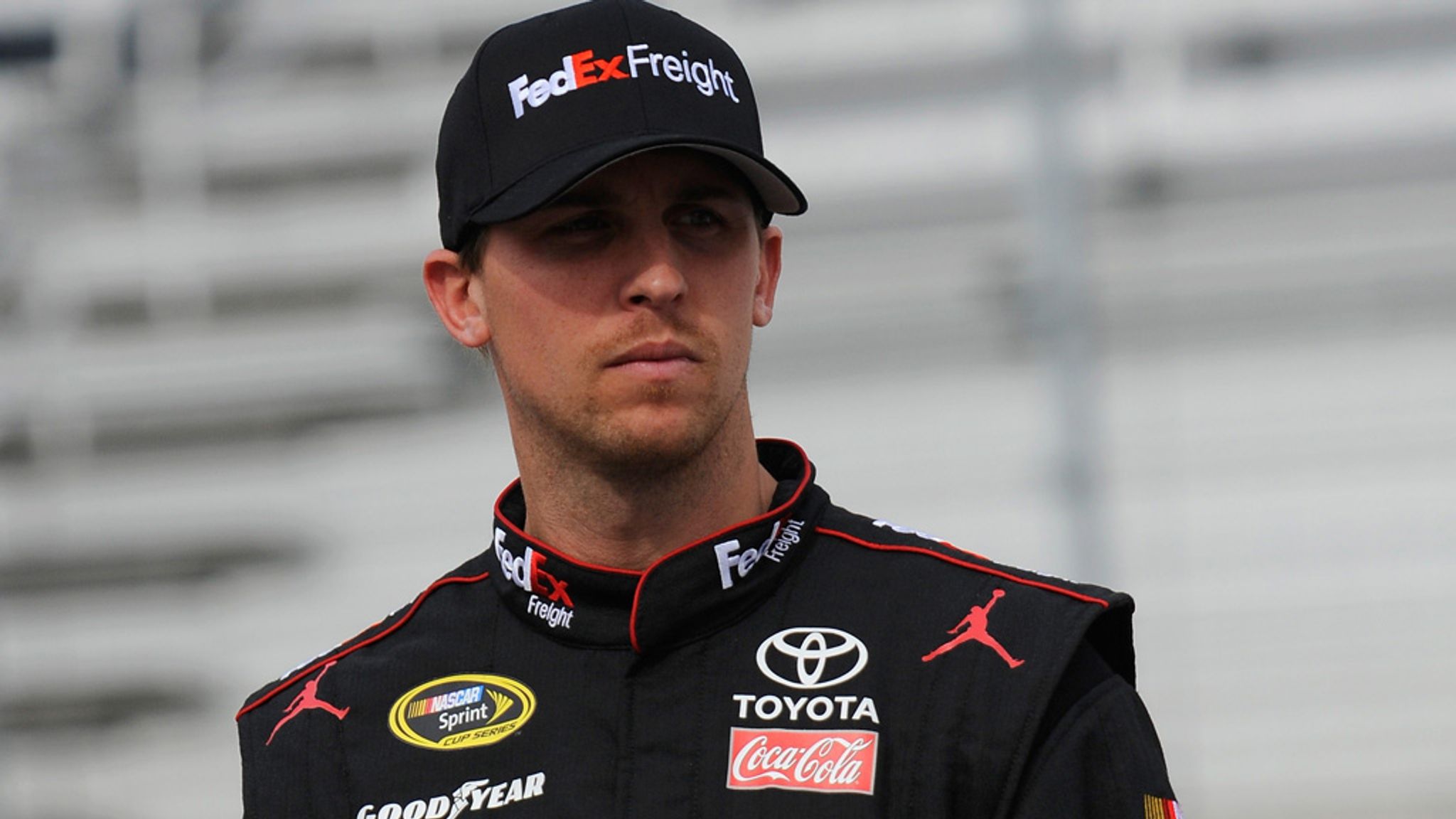 NASCAR: Denny Hamlin wins pole at Charlotte Motor Speedway | Motorsport ...
