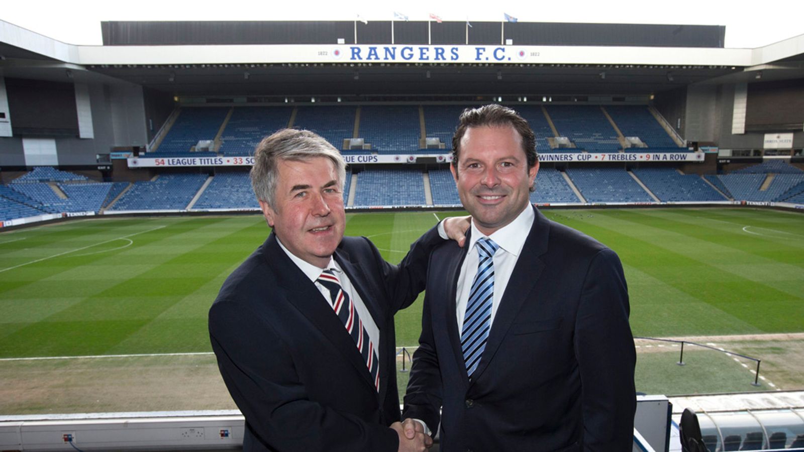Rangers: Interim chief executive Craig Mather wants job permanently ...