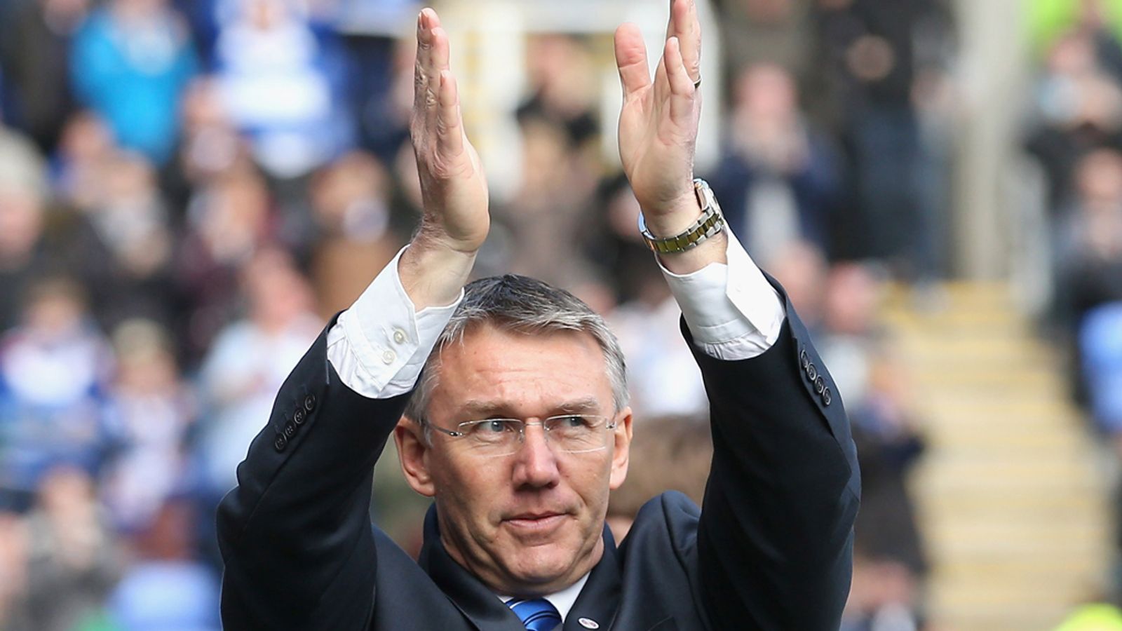 Nigel Adkins: Spirits still high at Reading despite threat of ...