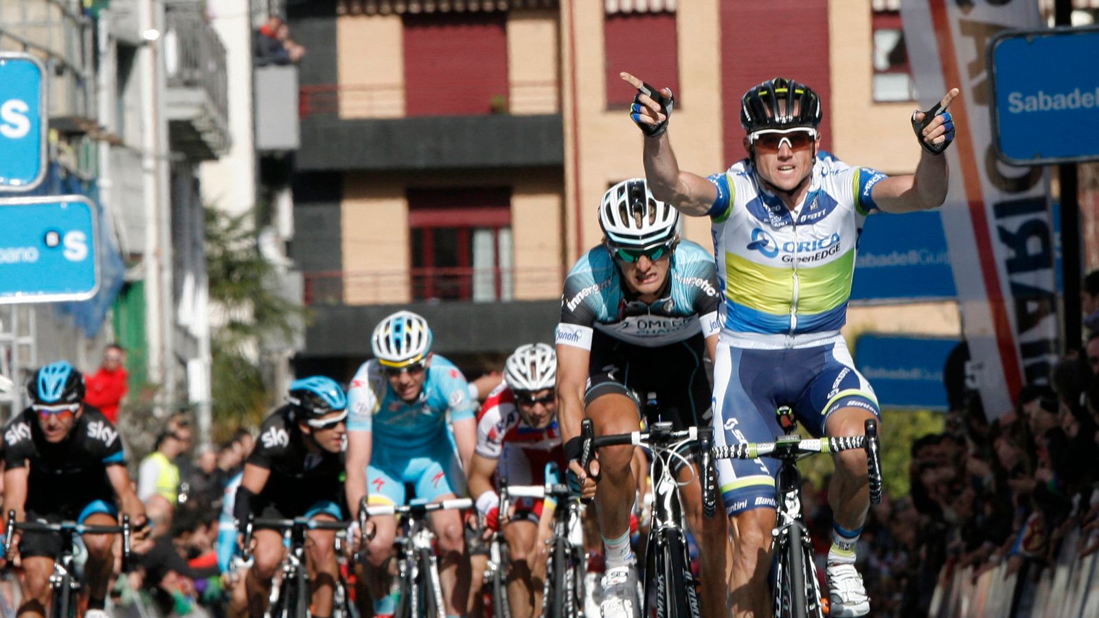 Gerrans wins first stage of Vuelta al Pais Vasco | Cycling News | Sky ...