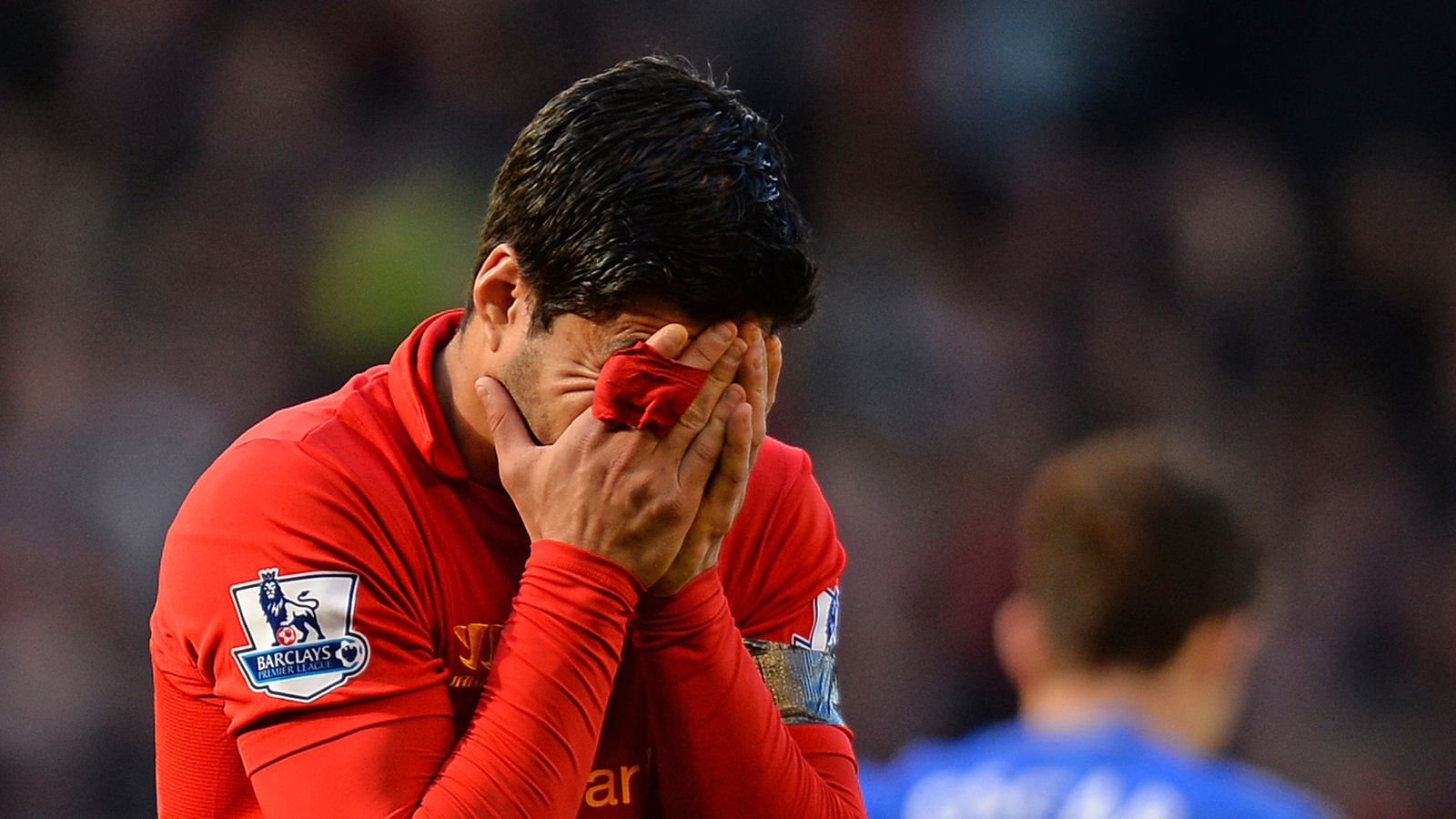 Liverpool striker Luis Suarez accepts 10-game ban for biting Ivanovic ...