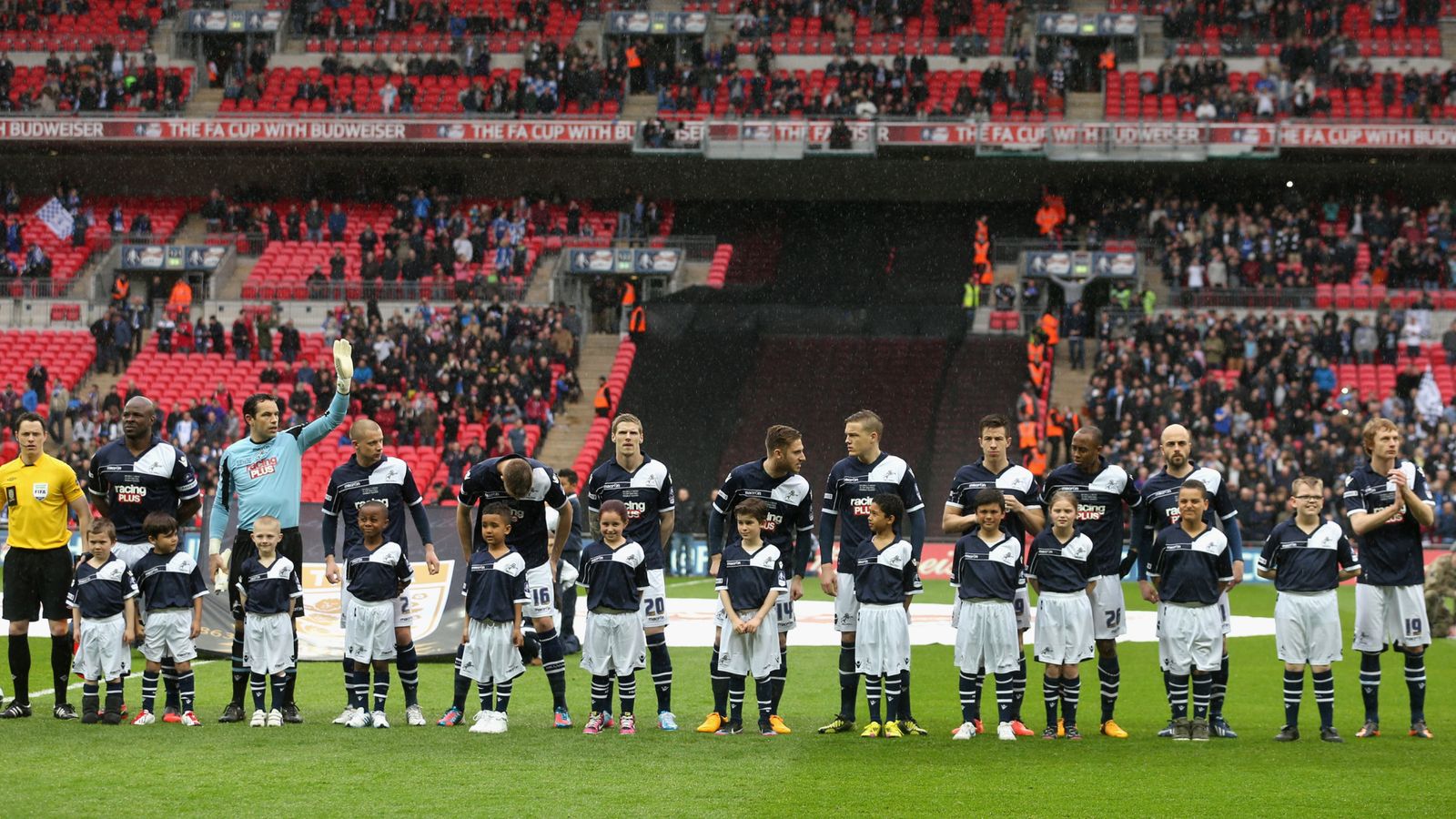 Fighting in Millwall end marred the FA Cup semi-final against Wigan ...