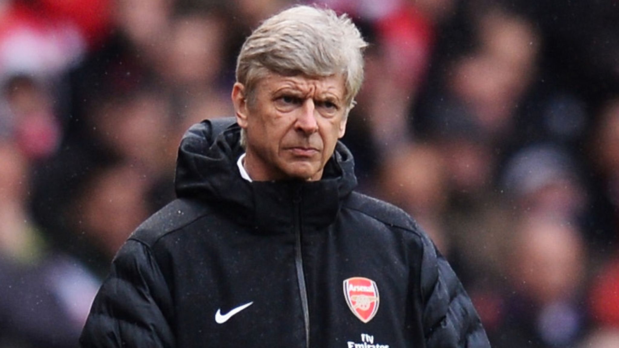 Arsene Wenger tells players to hold their nerve if Arsenal are to stay ...
