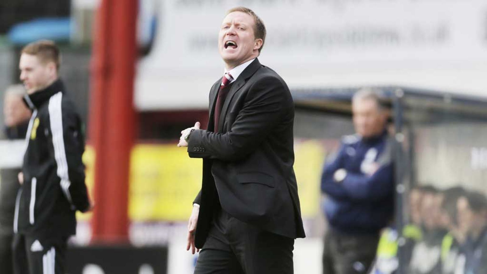 Gary Locke says Hearts must improve in final third following defeat ...
