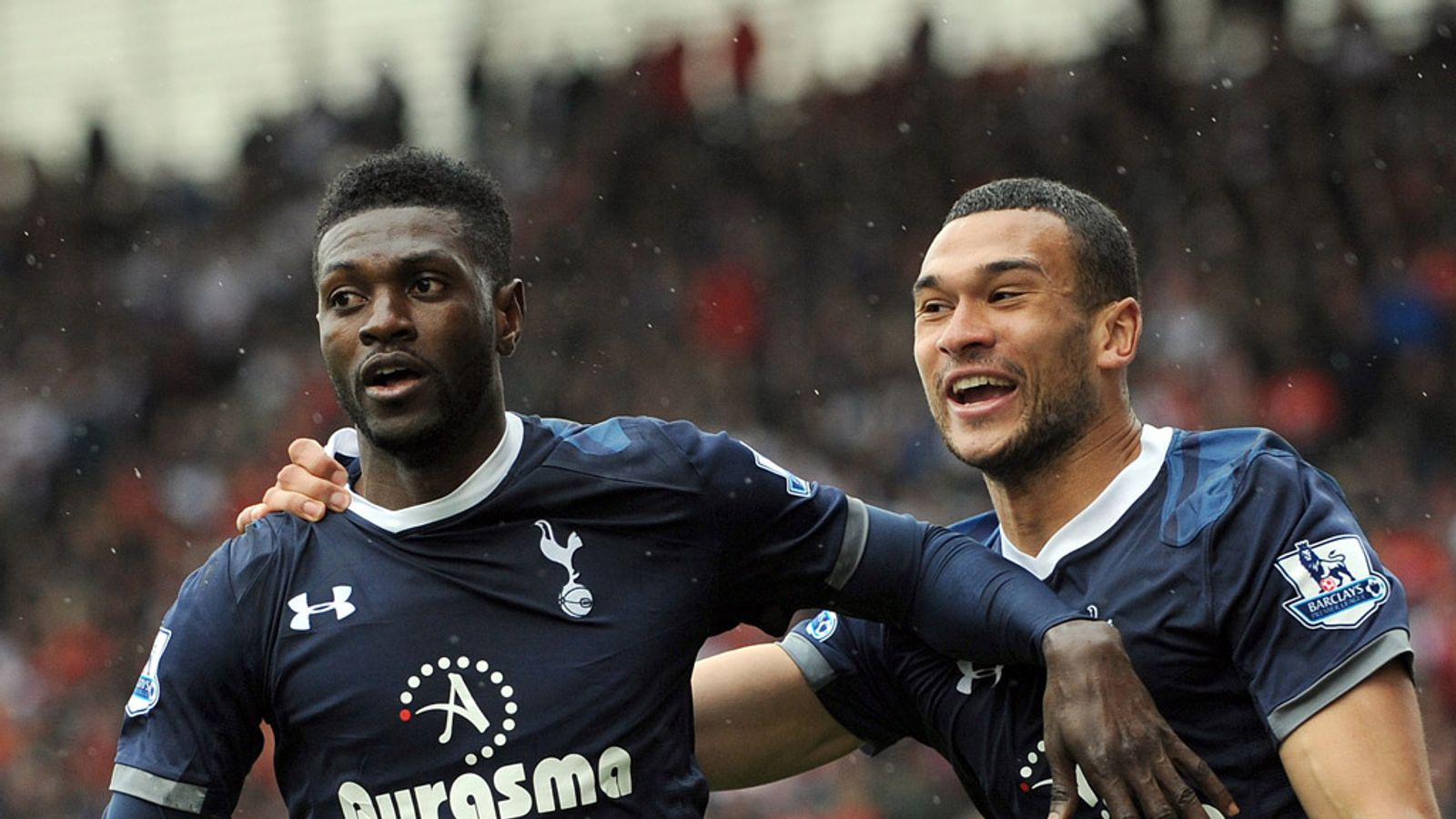 Emmanuel Adebayor happy at Tottenham and confident of playing regularly ...