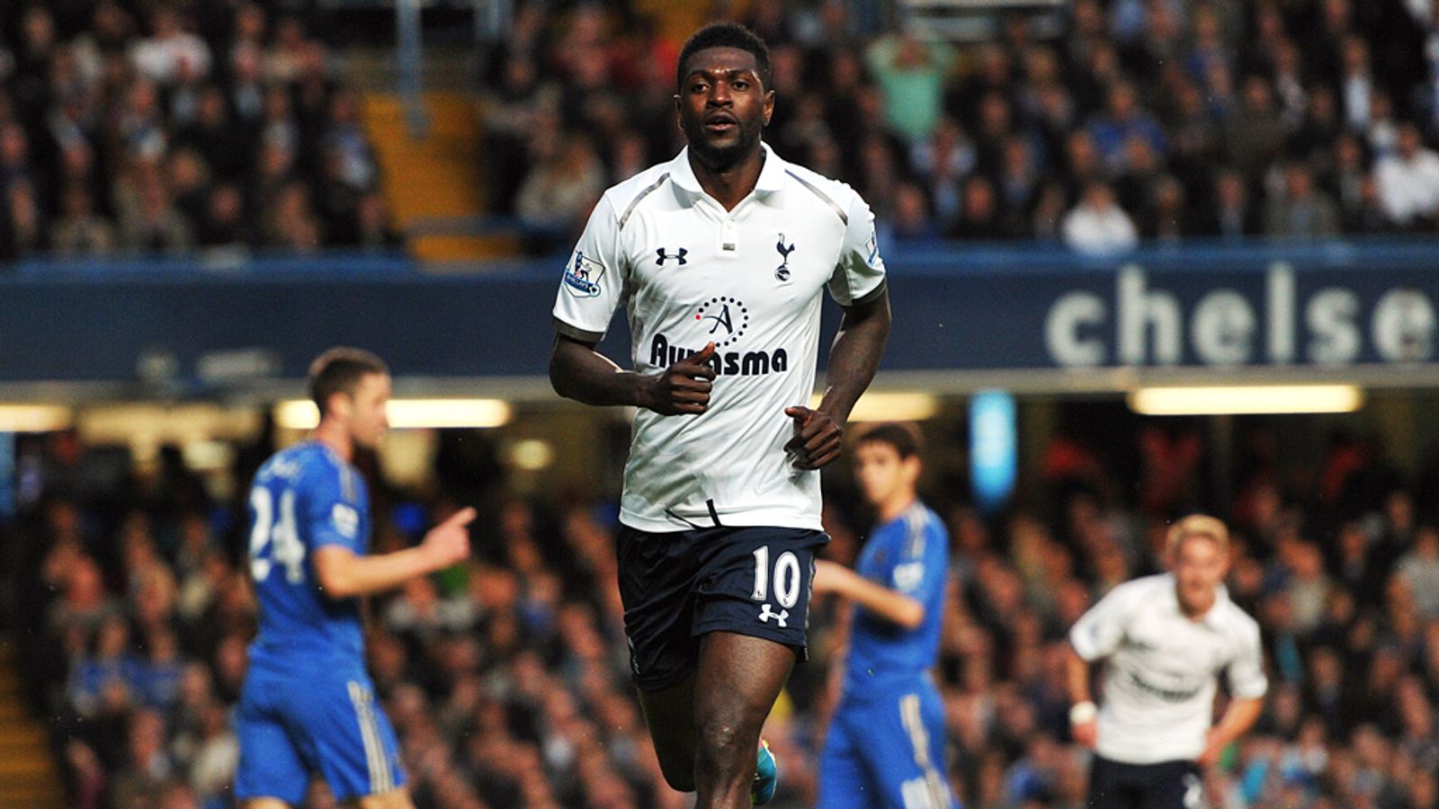 Emmanuel Adebayor admits to struggles at Tottenham | Football News ...