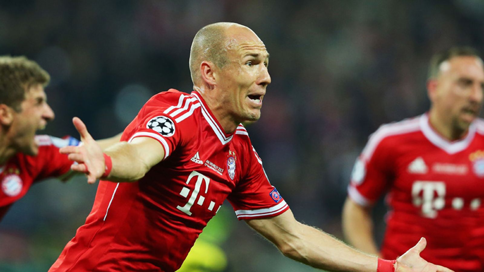 Champions League: Arjen Robben fires Bayern Munich to final glory over ...