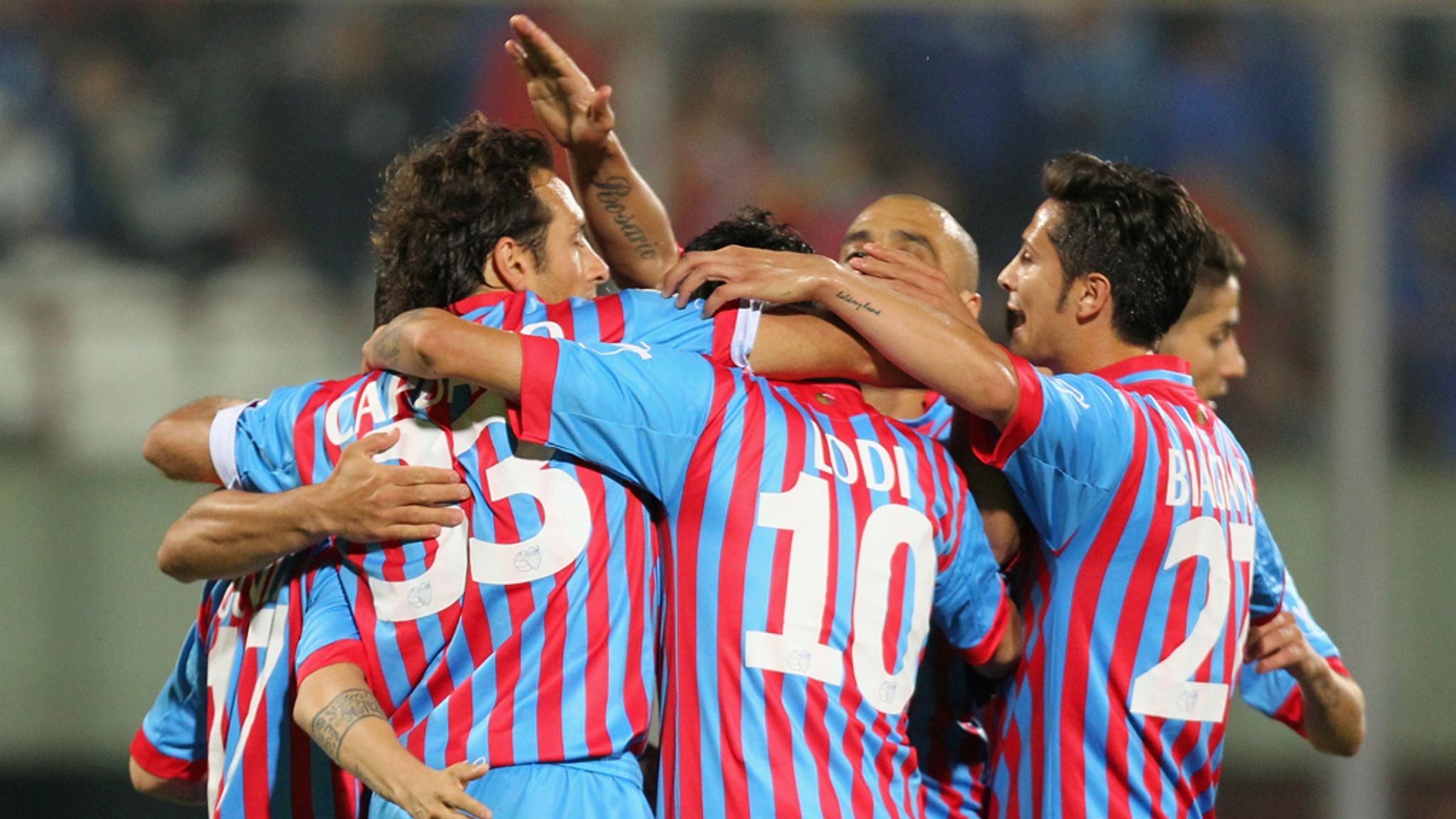 Catania move into top eight | Football News | Sky Sports