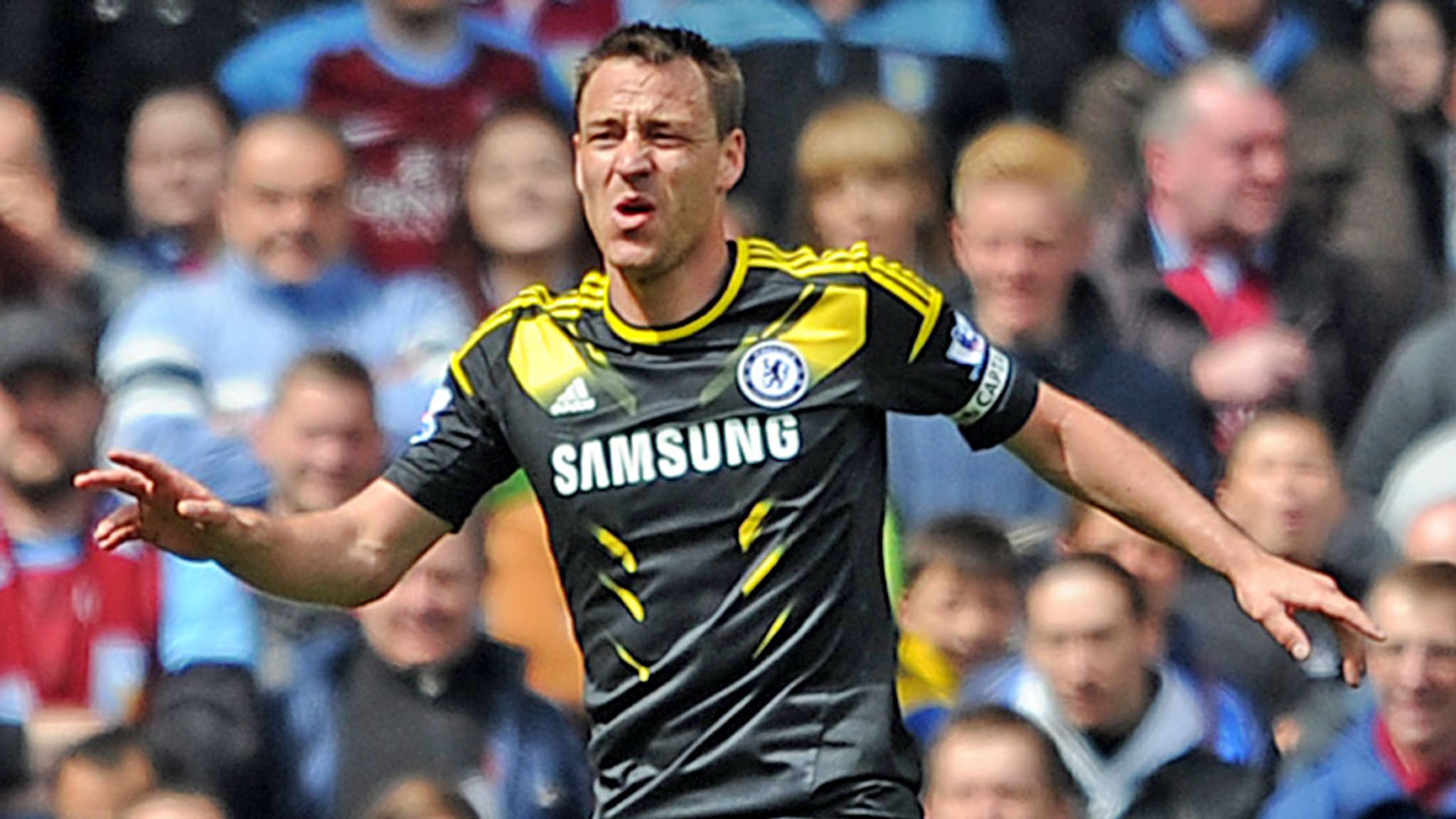 John Terry ruled out of Chelsea's double-header with Manchester City ...