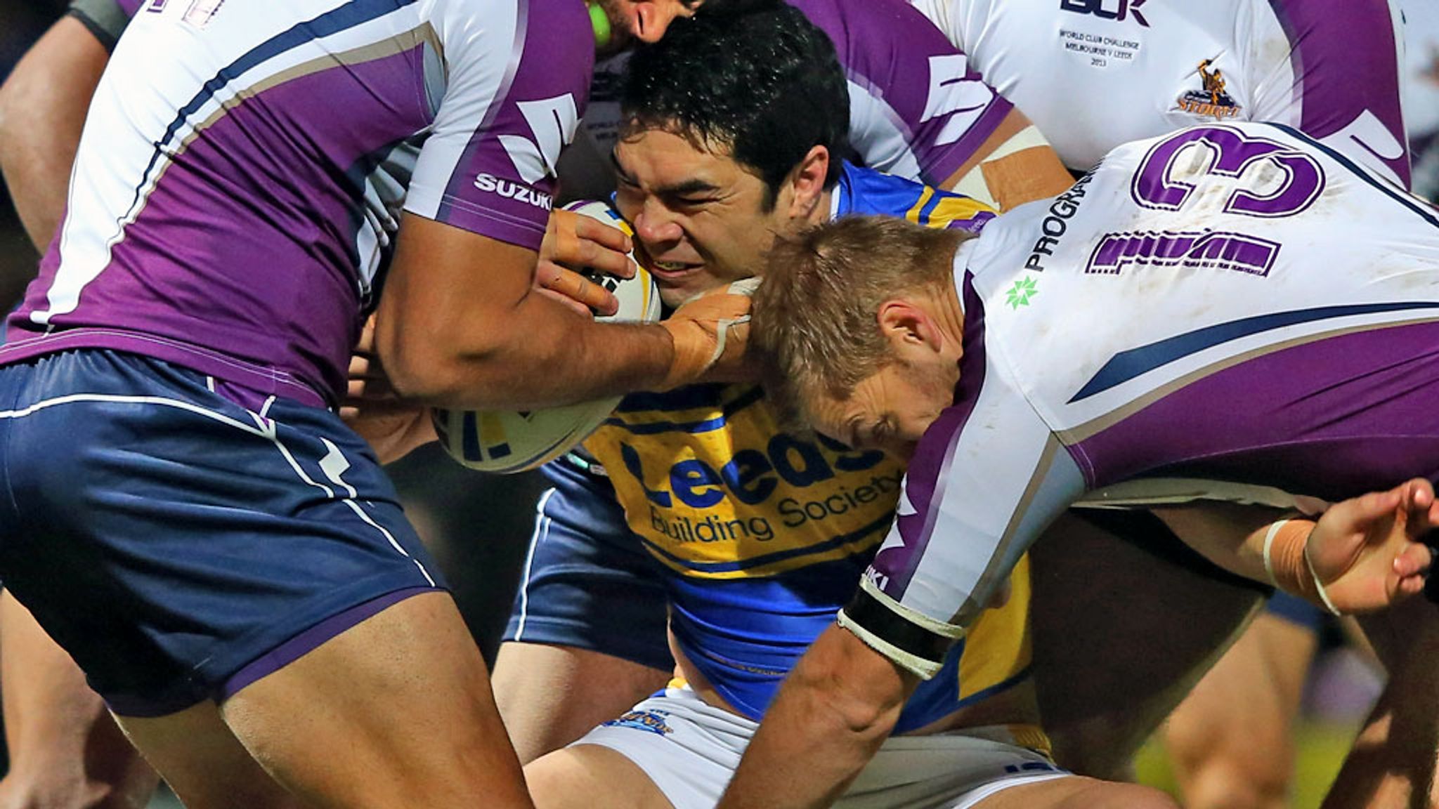 Super League: Leeds prop Kylie Leuluai has put off his retirement plans ...