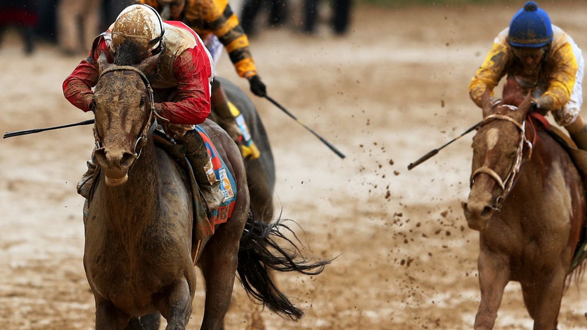 Orb overcame dreadful conditions to win the 139th Kentucky Derby at ...