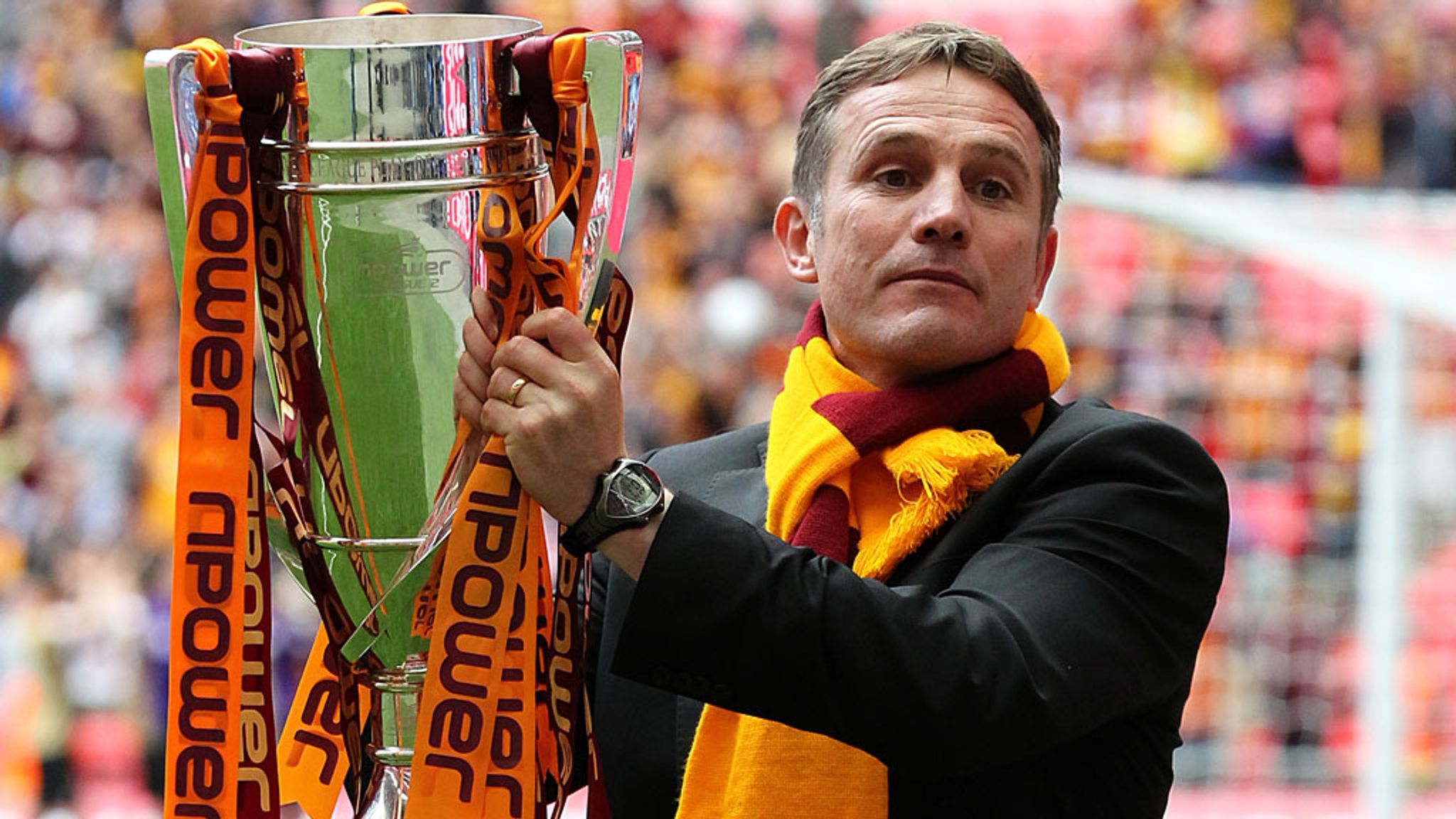Manager Phil Parkinson has pledged his future to Bradford City ...