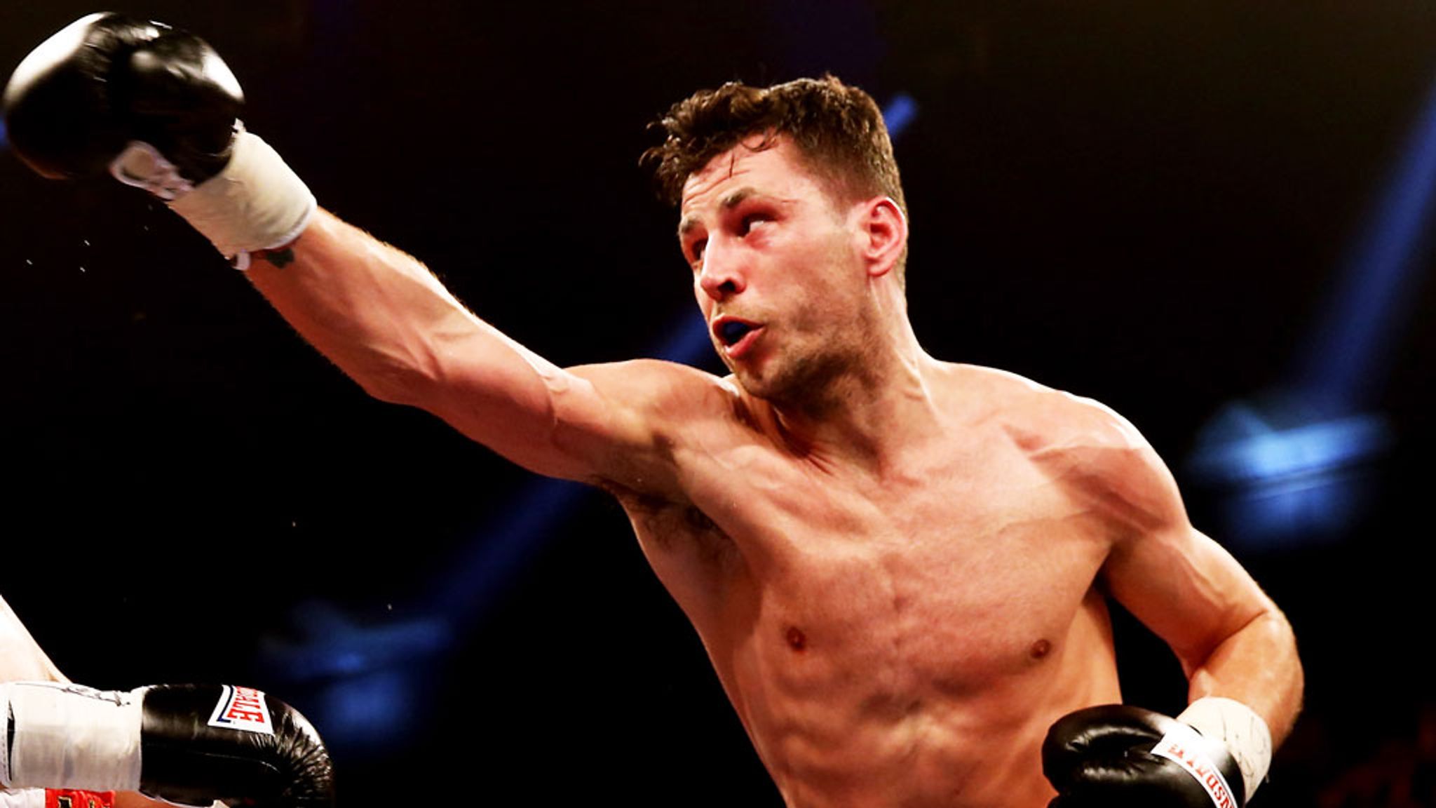 Darren Barker is in confident mood as he puts the finishing touches to ...