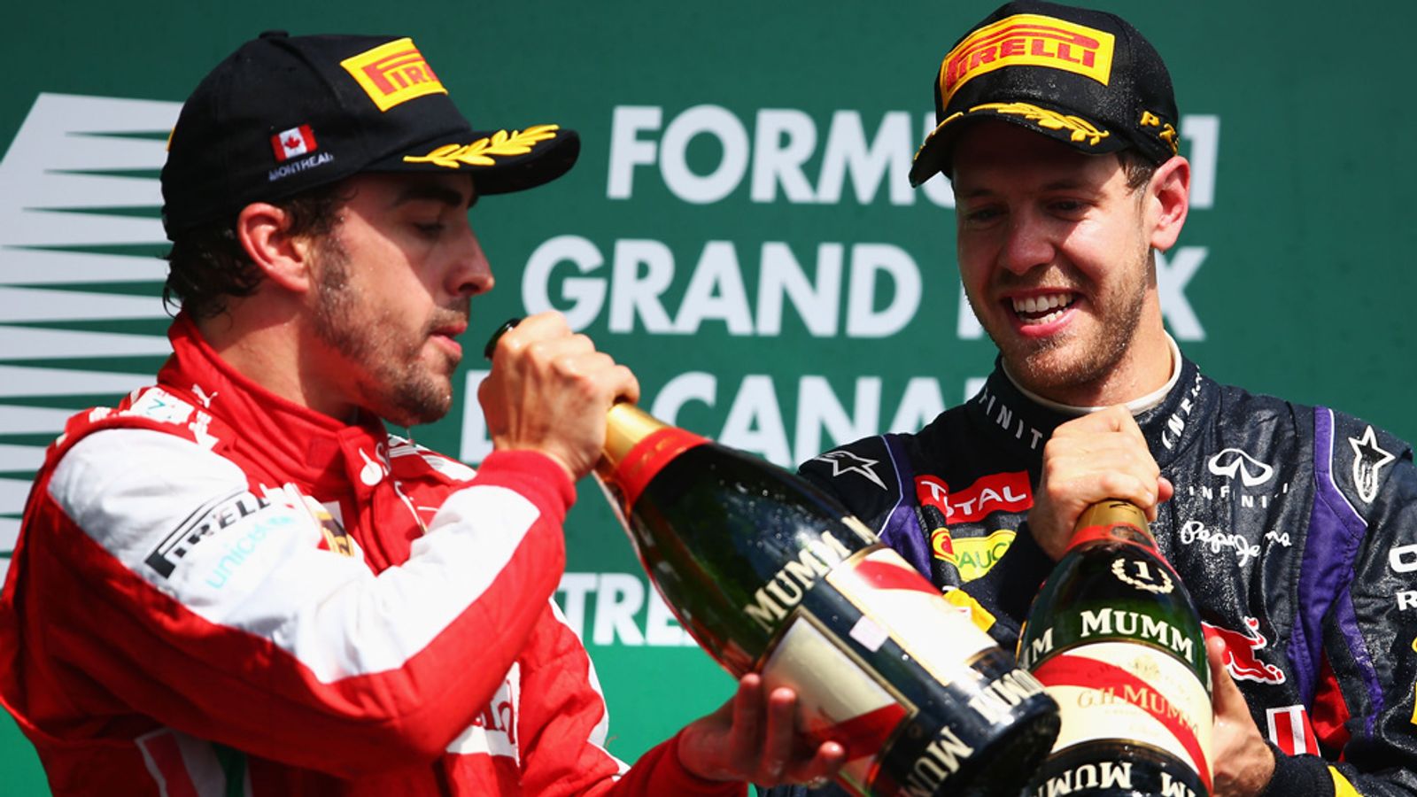 Sebastian Vettel and Fernando Alonso agree there's a long way to run in ...