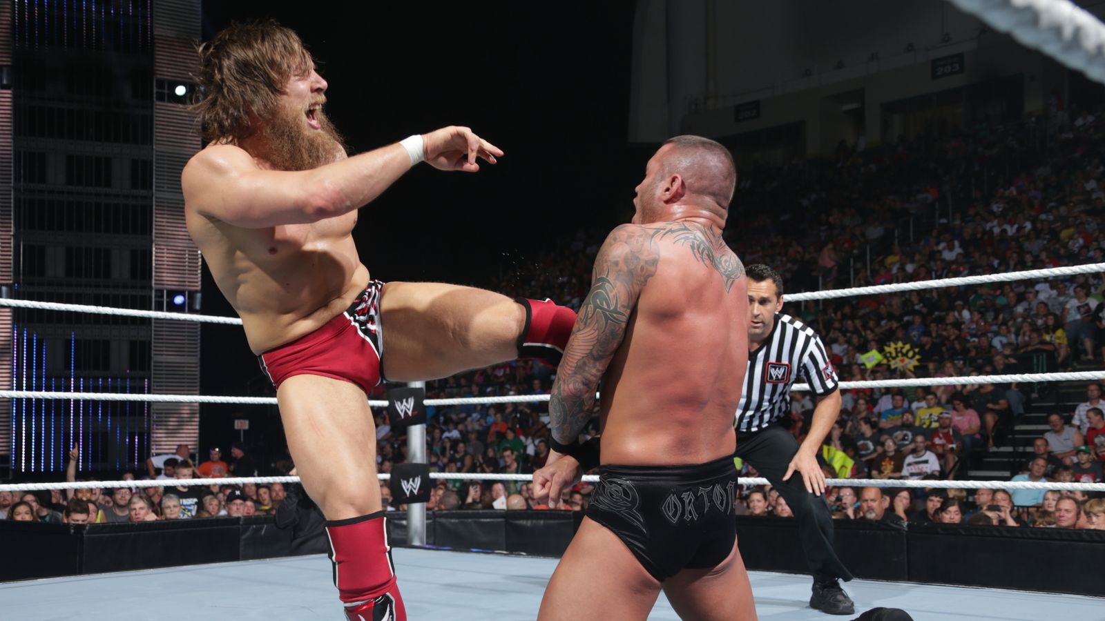 Monday Night Raw: Daniel Bryan fights every member of The Shield | Sky ...