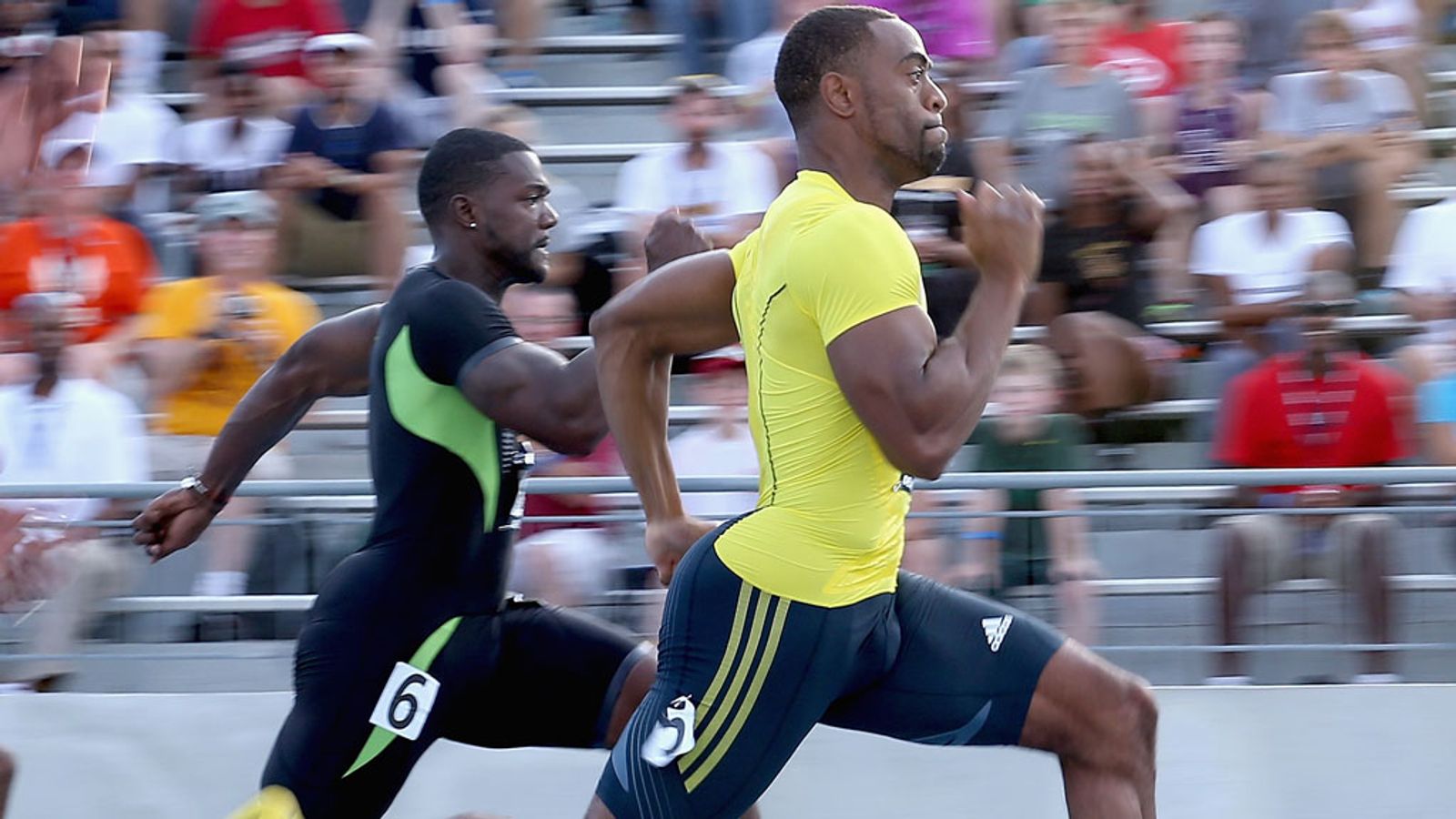 Tyson Gay clocks fastest 100m time of year at American trials ...