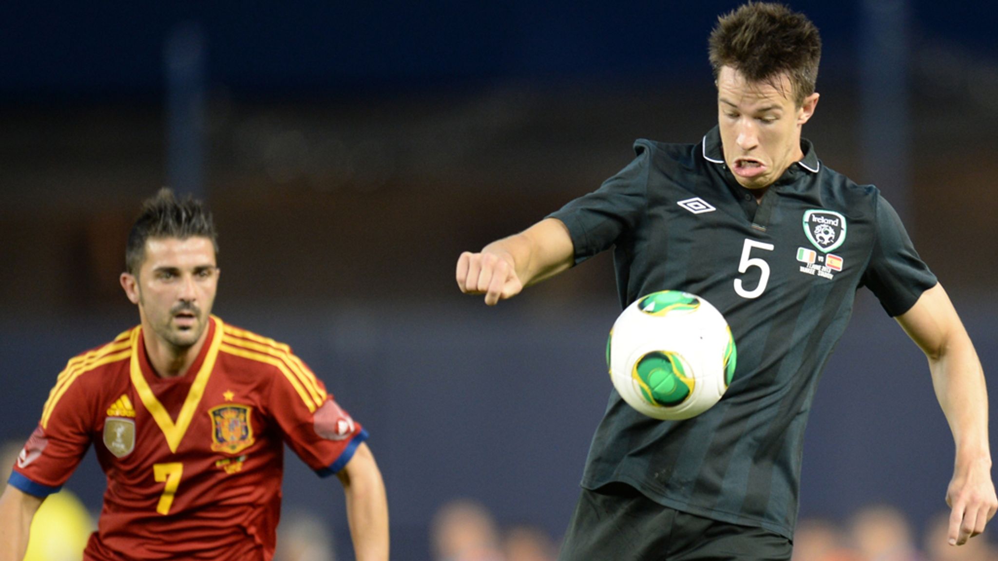 Sean St Ledger thought he had salvaged a draw for Republic | Football ...