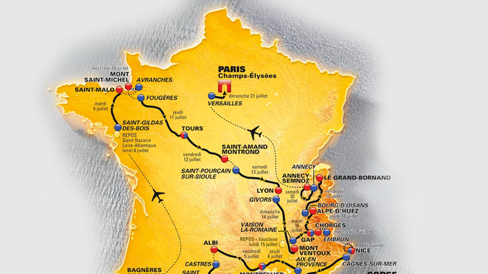 Tour de France race guide | Cycling News | Sky Sports