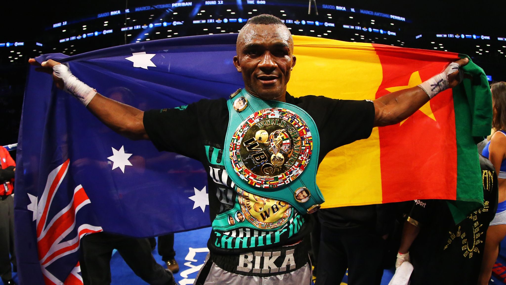 Sakio Bika wins WBC super-middleweight world title against Marco ...