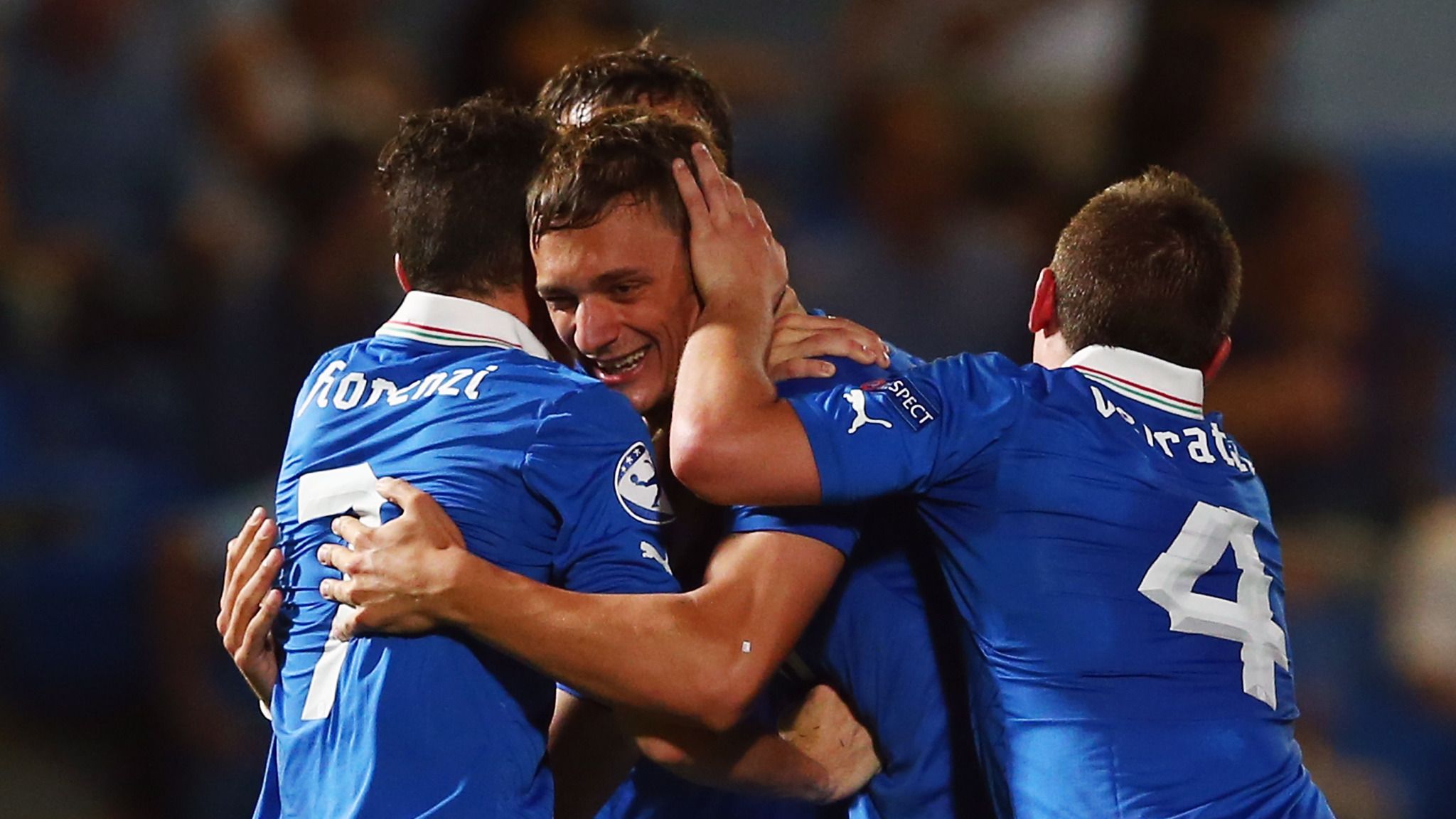 European Under 21 Championship: Italy beat 10-man hosts Israel 4-0 ...