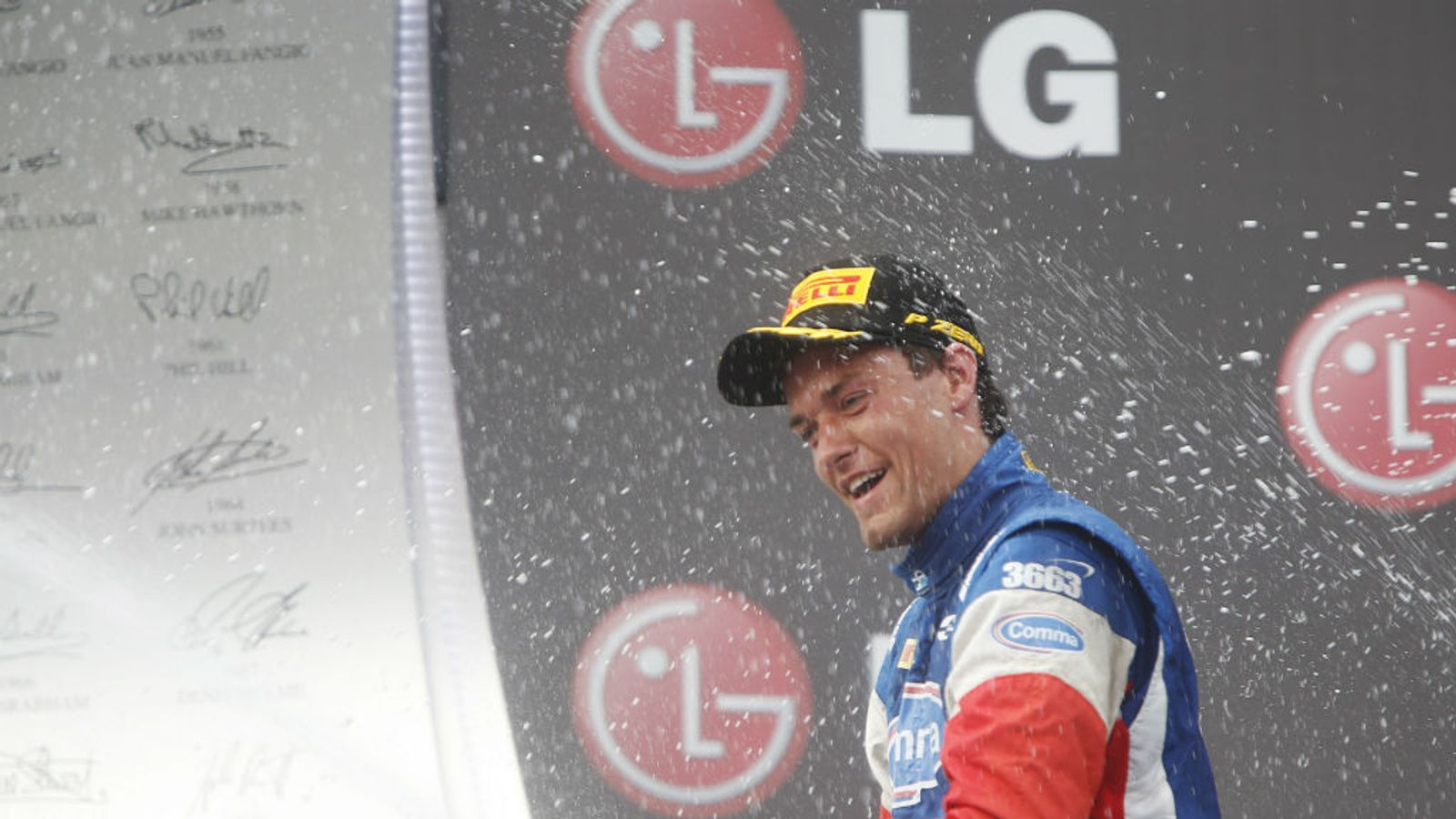 Jolyon Palmer takes his first GP2 win of the season in the Hungary ...