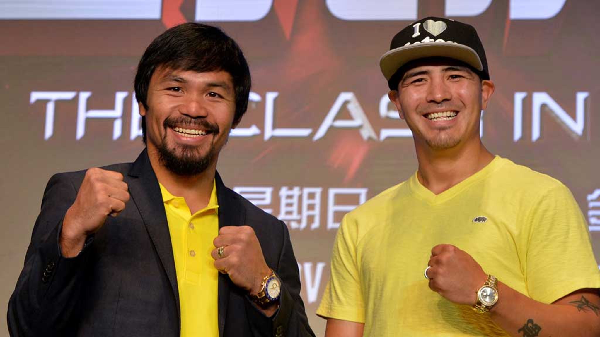 Philippine boxer Manny Pacquiao confident he'll be in top shape for ...