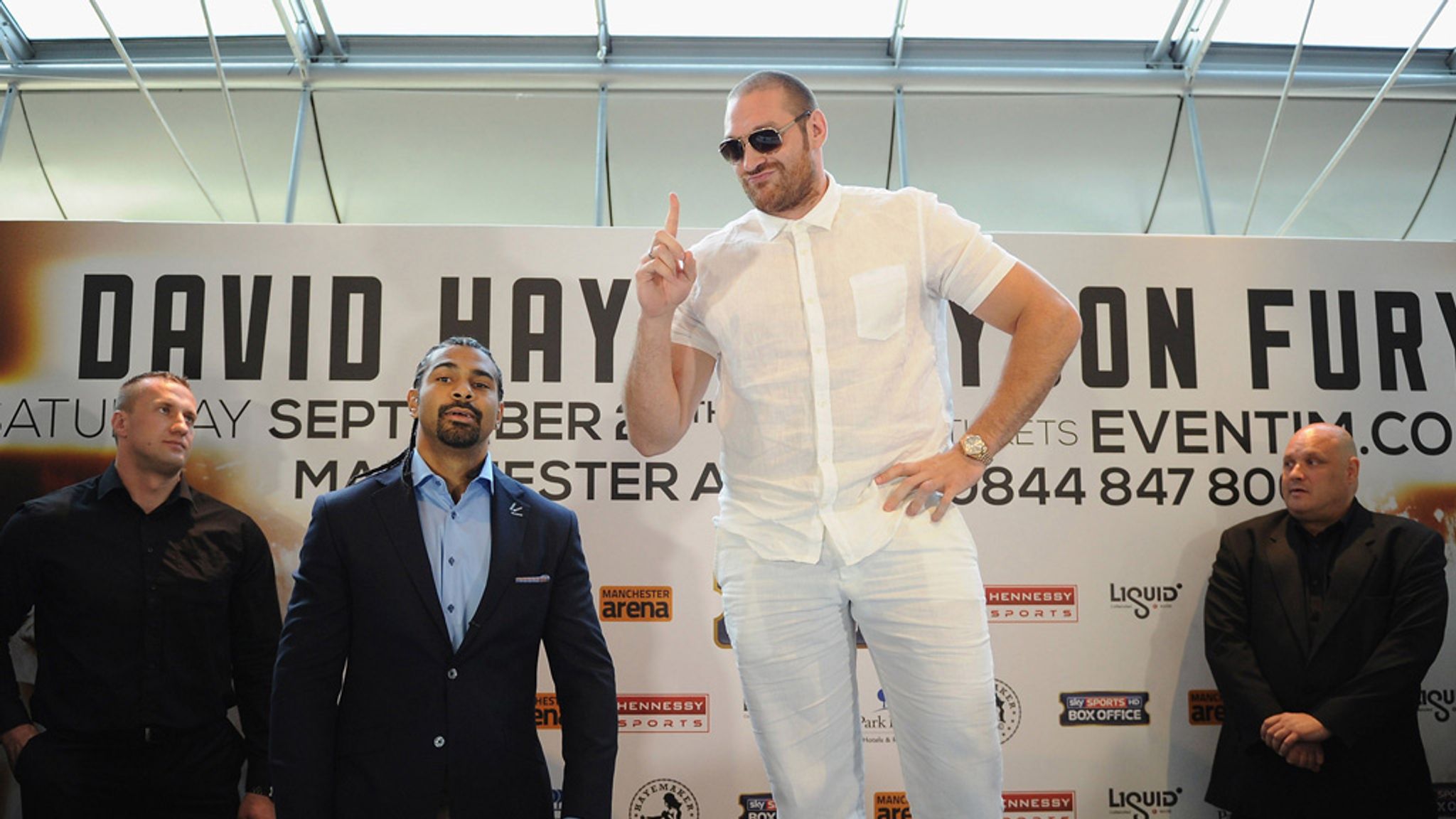 Promoter Mick Hennessy is hoping to get a fight for Tyson Fury before ...