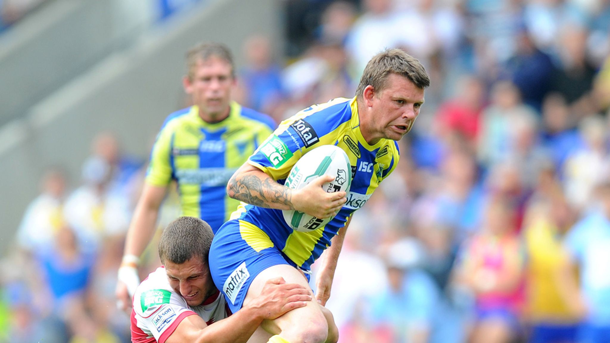 Super League: Lee Briers has signed a new contract with Warrington ...