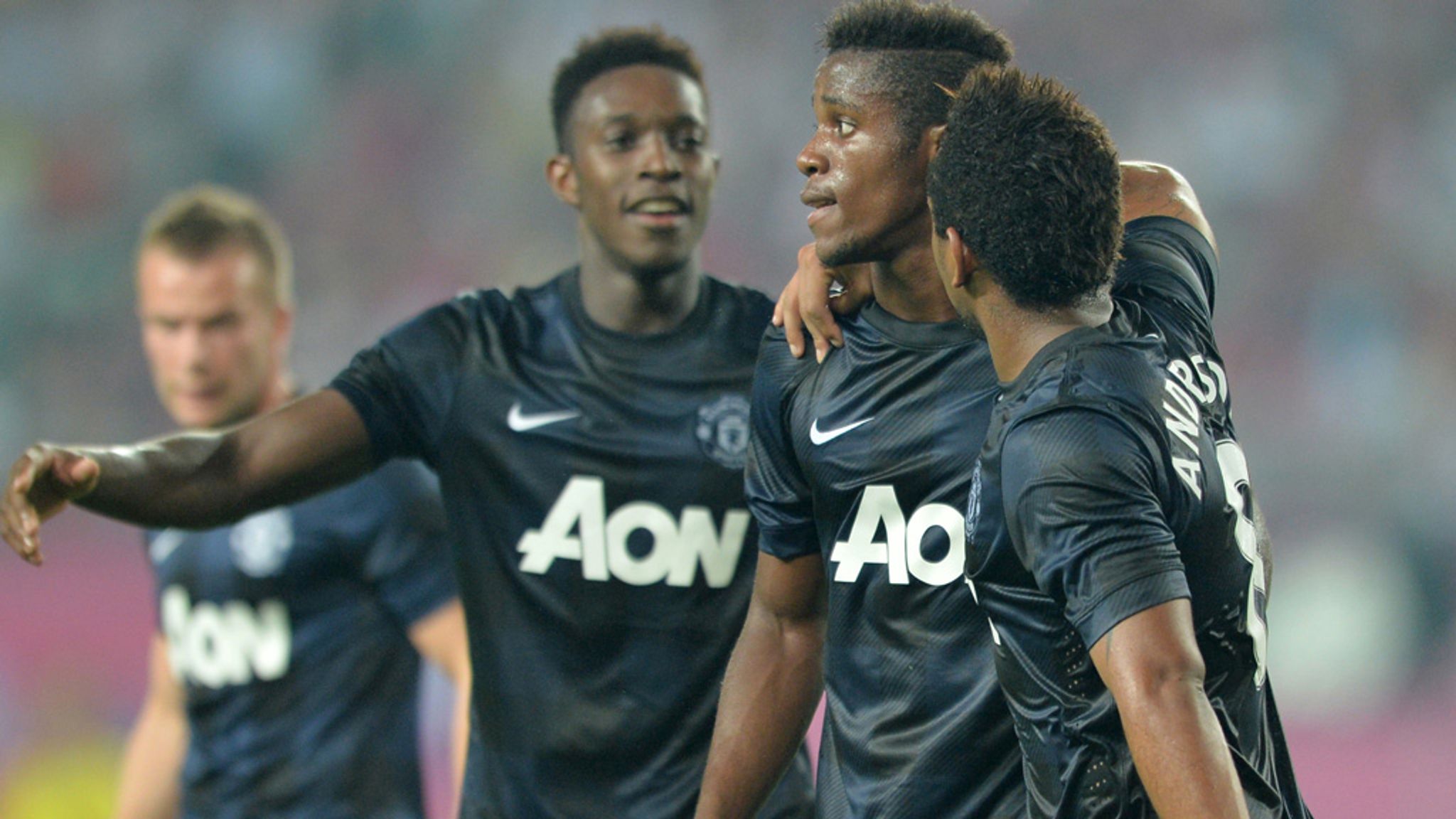 Wilfried Zaha says he is keen to make his mark at Manchester United ...