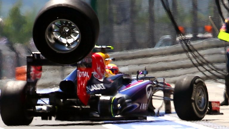 The FIA will impose harsh penalty should wheels come off in a pit lane | F1 News | Sky Sports