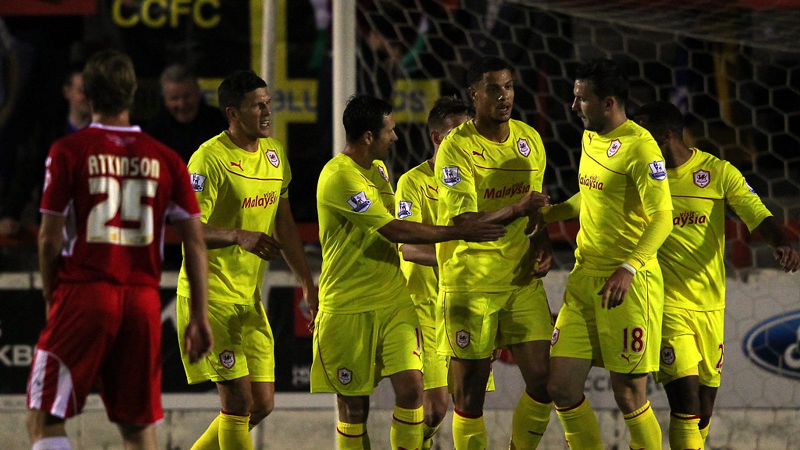 Capital One Cup: Much-changed Cardiff side struggle to 2-0 win at ...