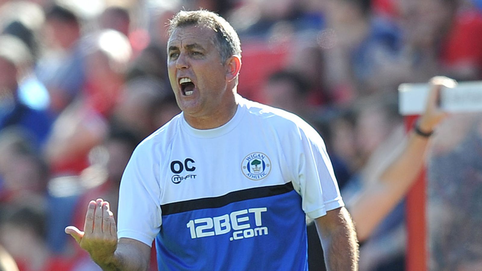 Championship: Wigan boss Owen Coyle blasts referee for sending off ...