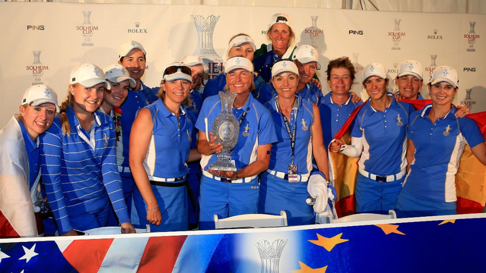 Solheim Cup: Europe make history with crushing 18-10 victory in ...