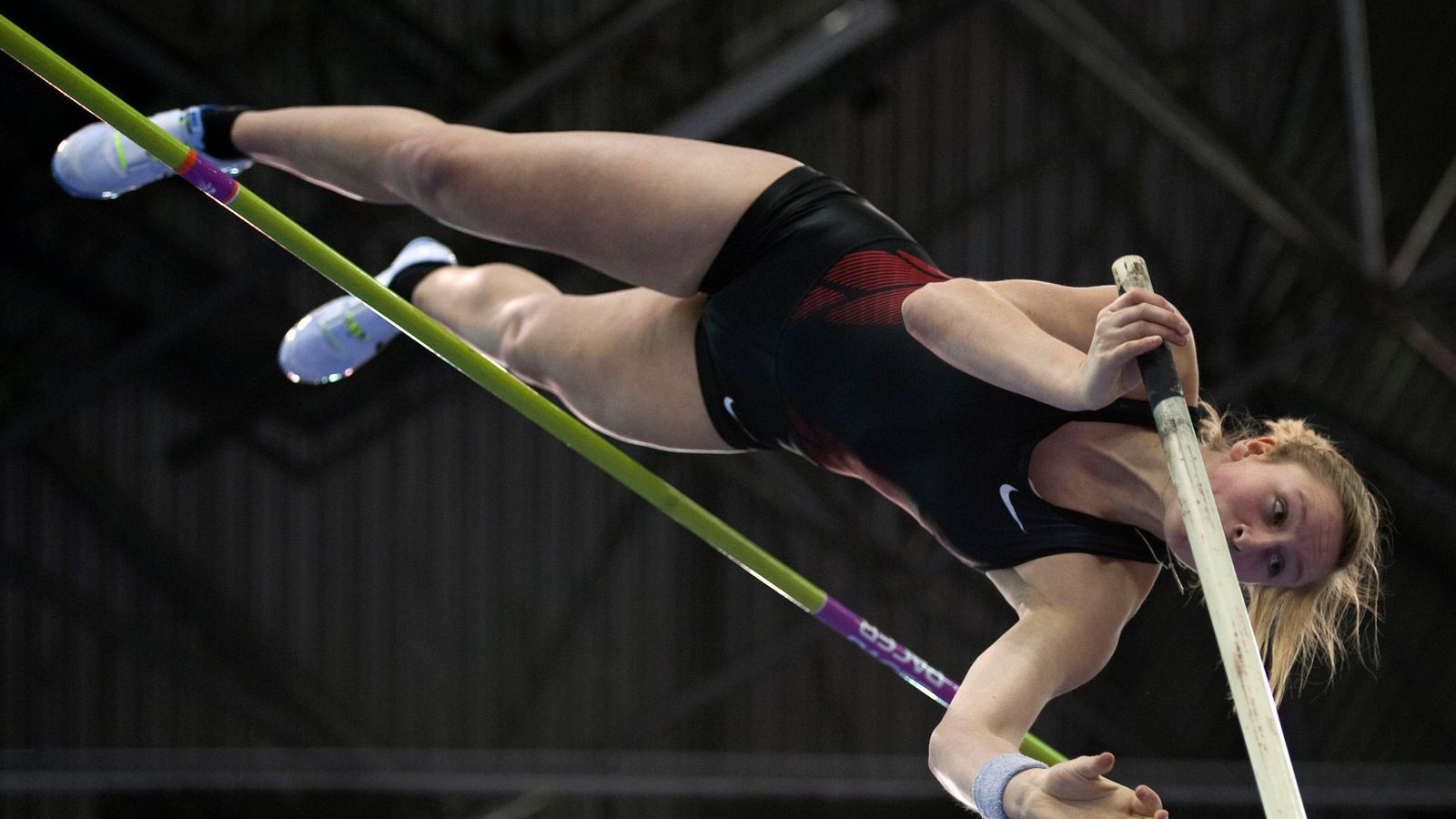 Athletics: Holly Bleasdale sets joint world leading pole vault in ...