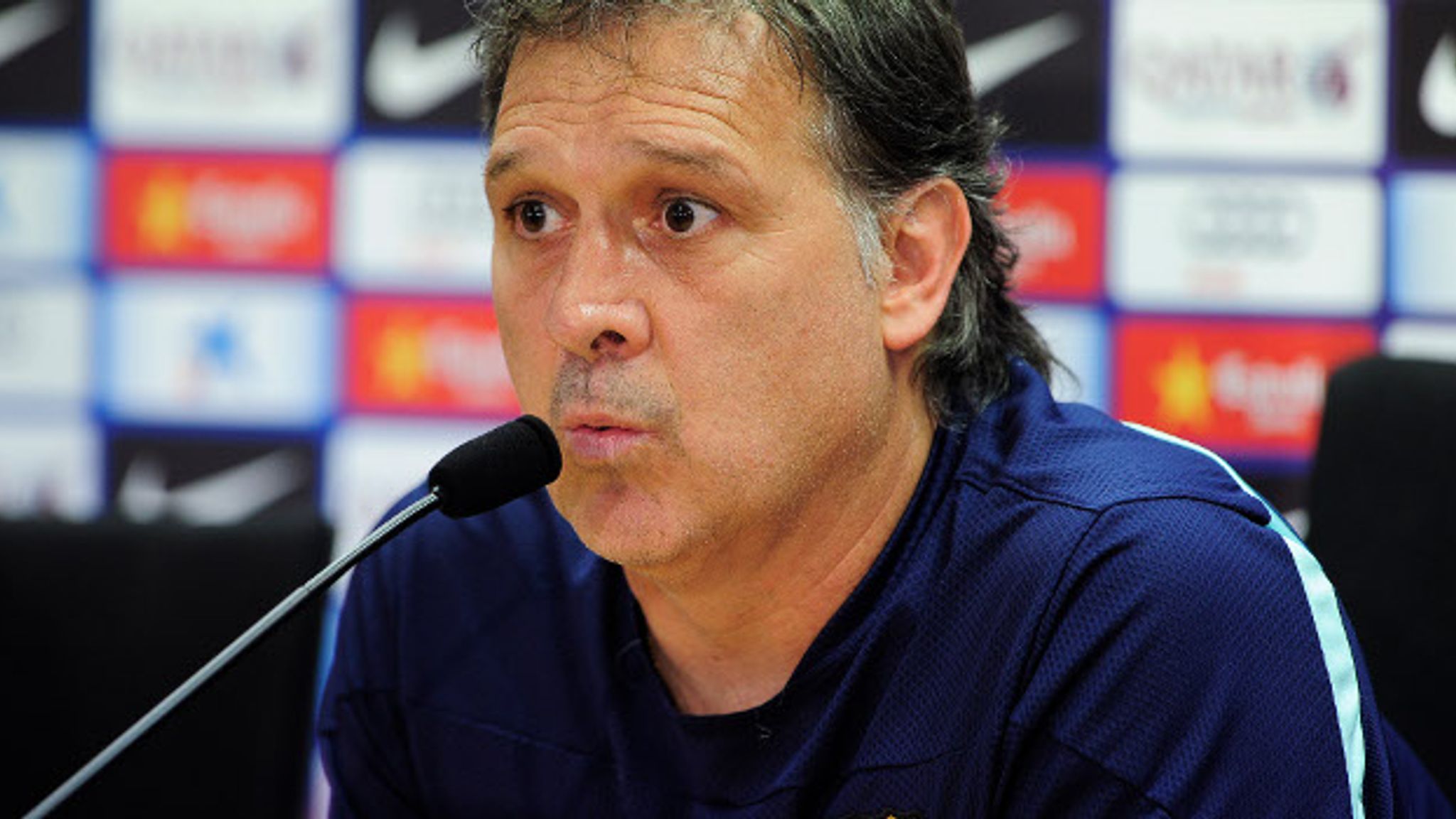 Barcelona coach Tata Martino hits back at critics | Football News | Sky ...