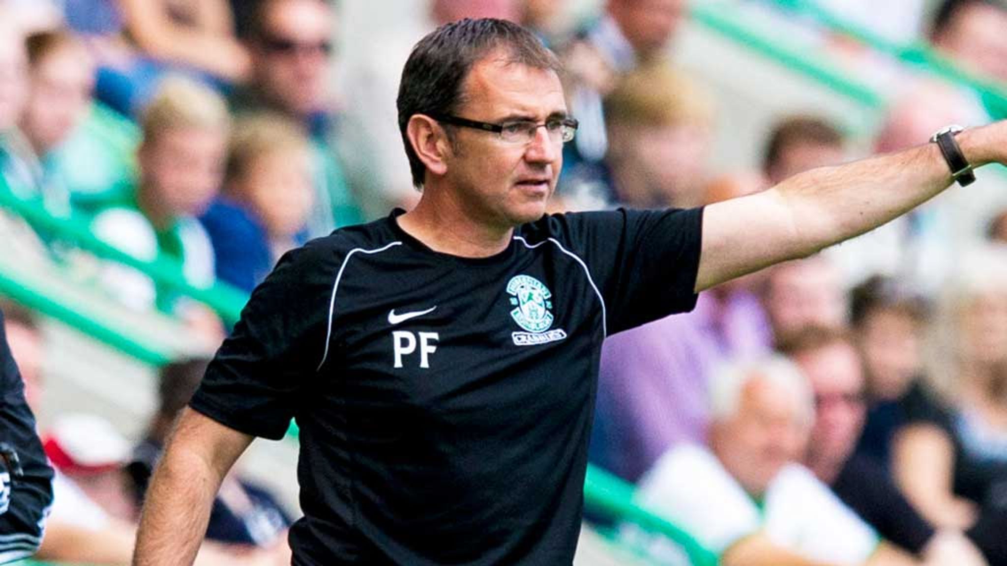 Hibernian boss Pat Fenlon upbeat ahead of the derby with Hearts ...