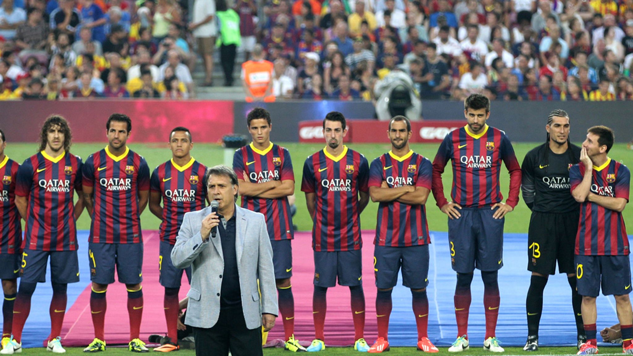 La Liga: Barcelona boss Martino among managers preparing for first ...
