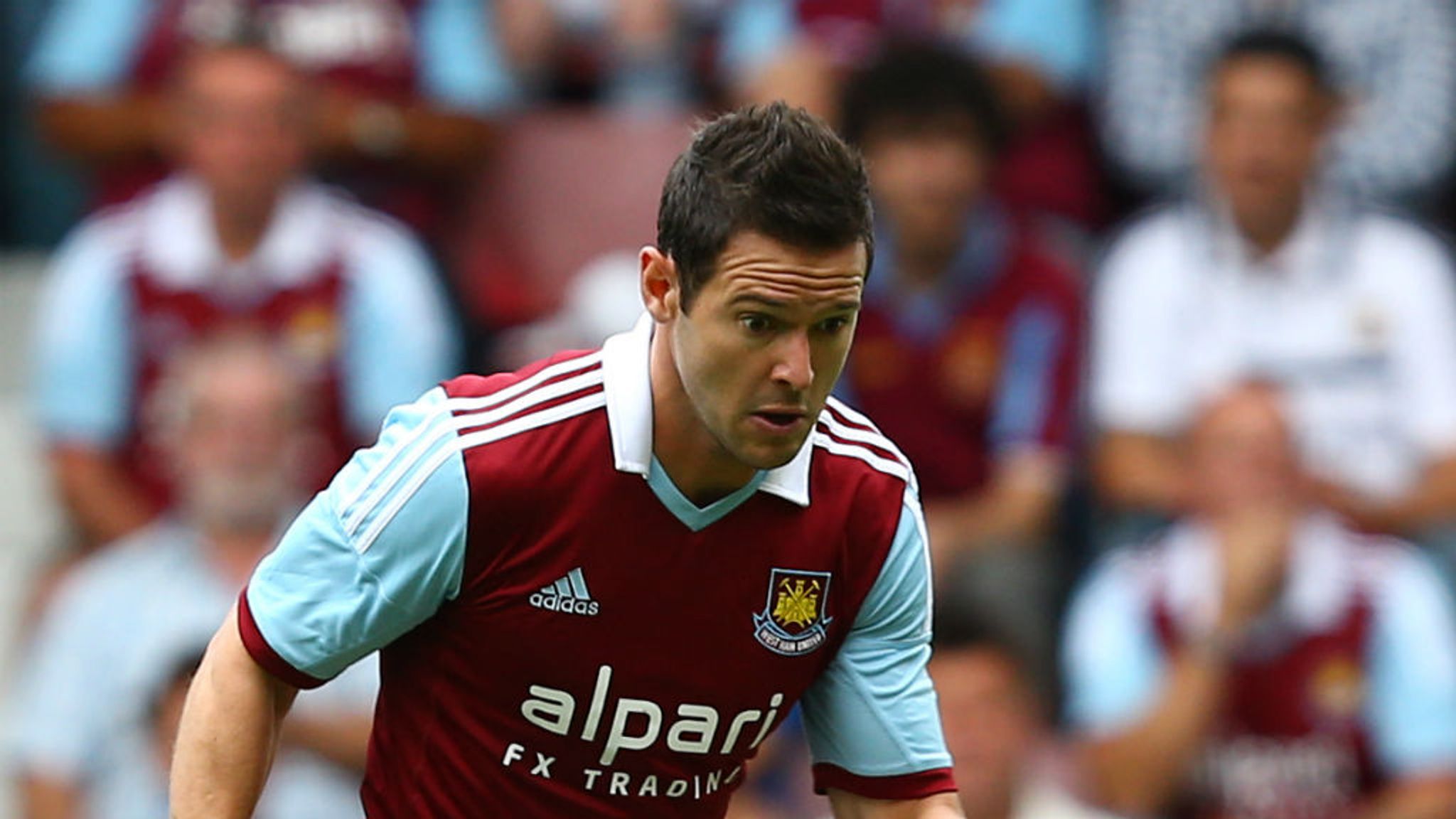 West Ham's Matt Jarvis hopes good season can see him break into the ...