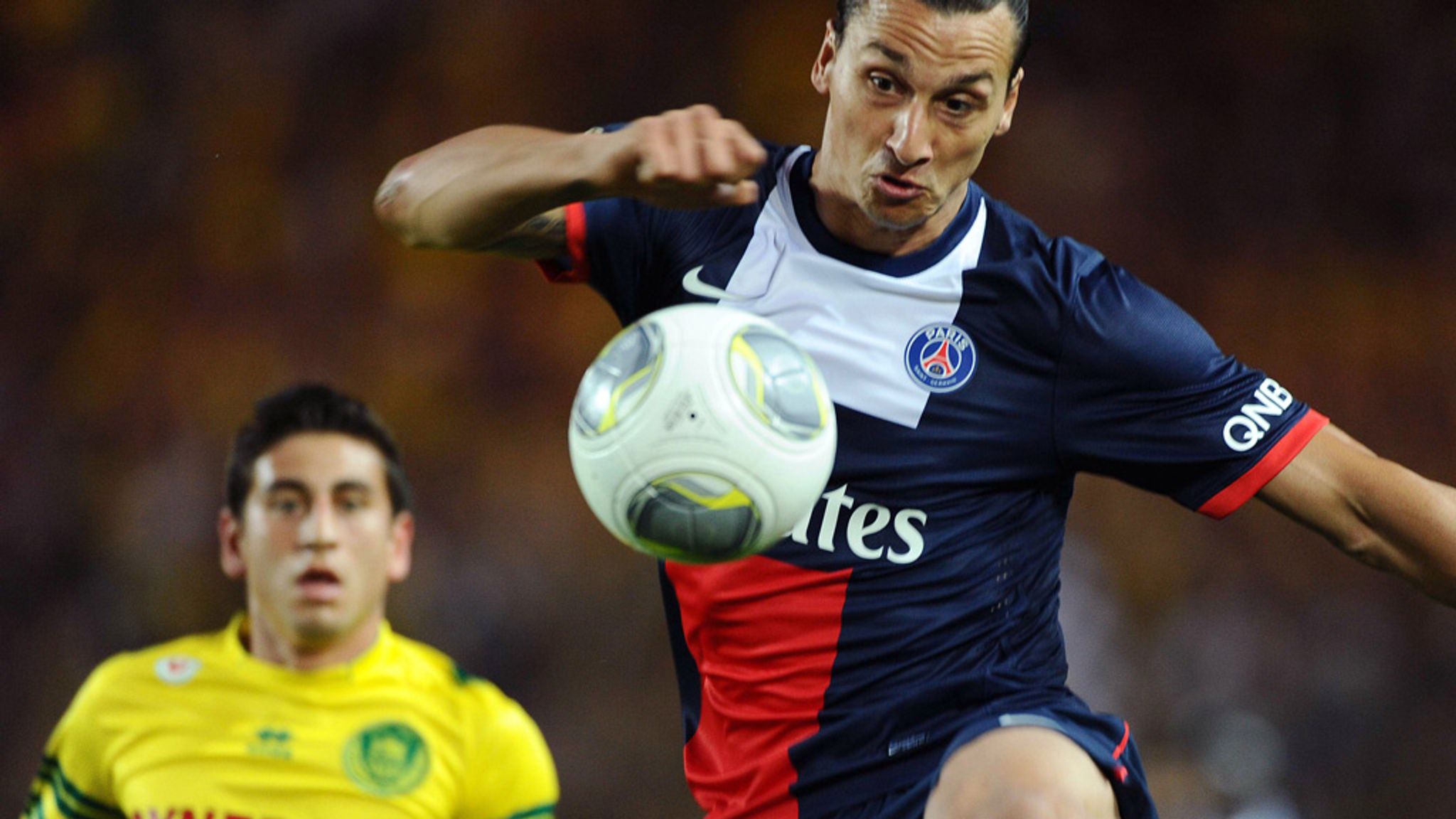 Ligue 1: Paris Saint-Germain's Zlatan Ibrahimovic signs one-year ...