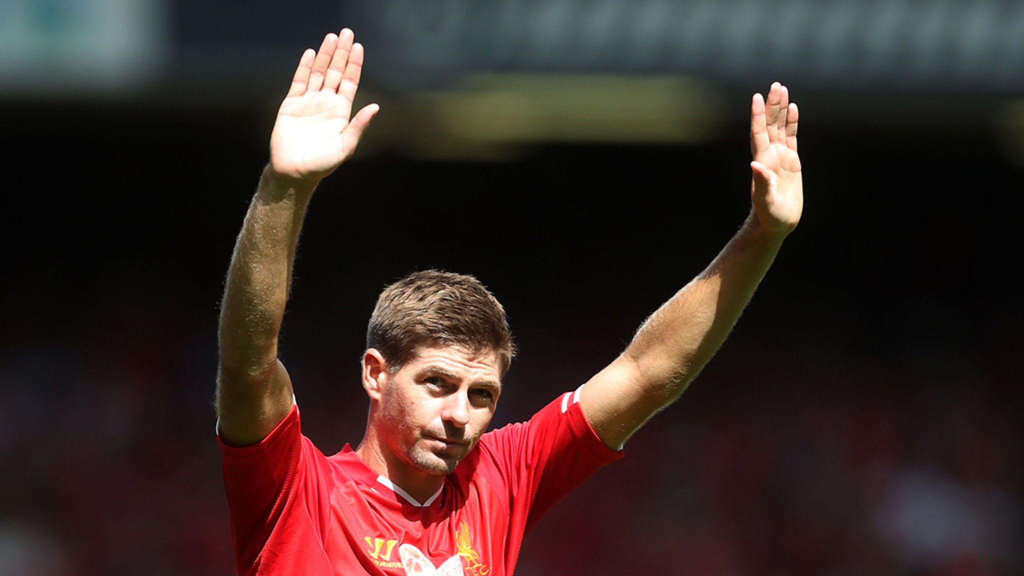Liverpool captain Steve Gerrard targets top four finish in Premier ...